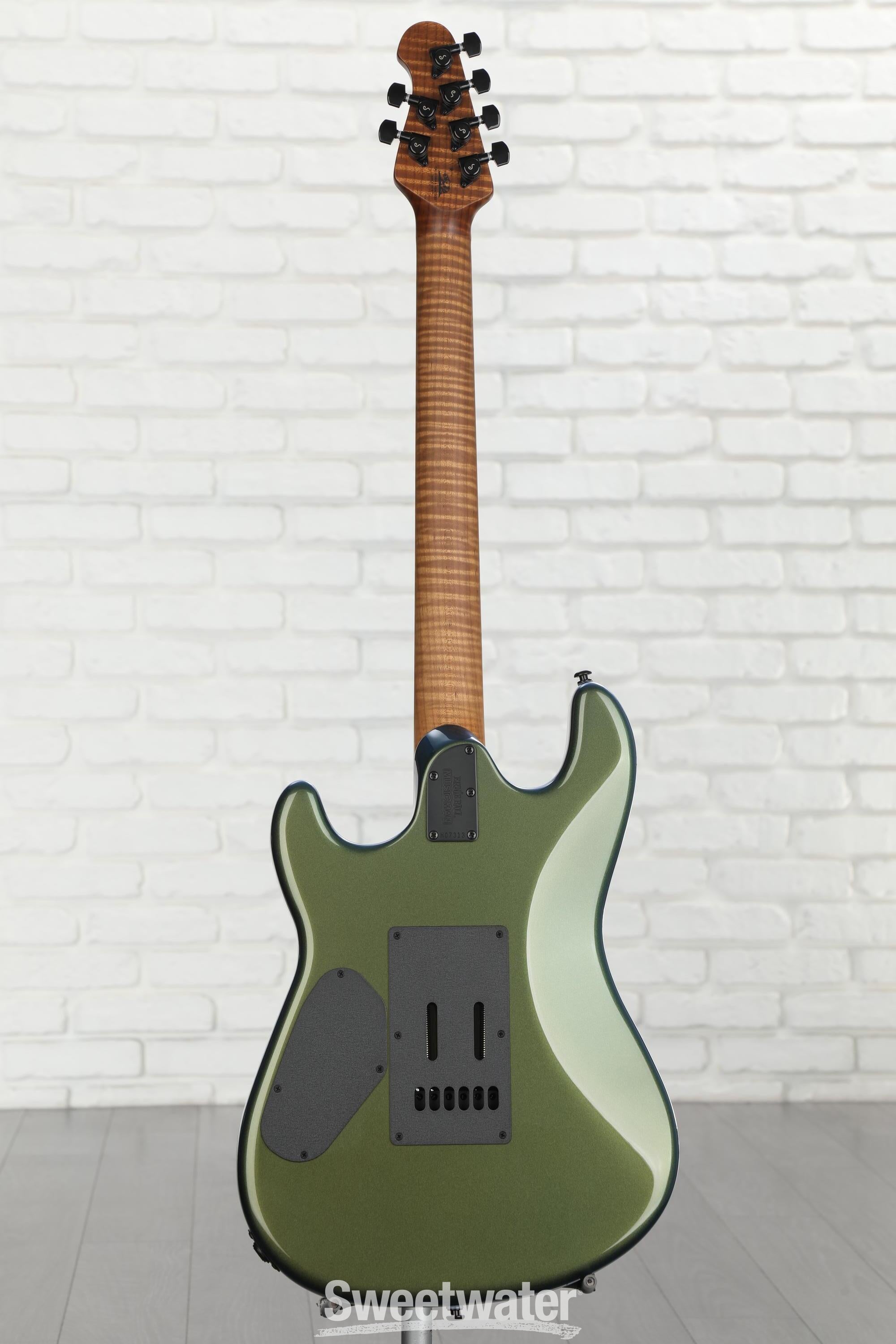 Ernie Ball Music Man Sabre Electric Guitar - Emerald Iris, Sweetwater ...