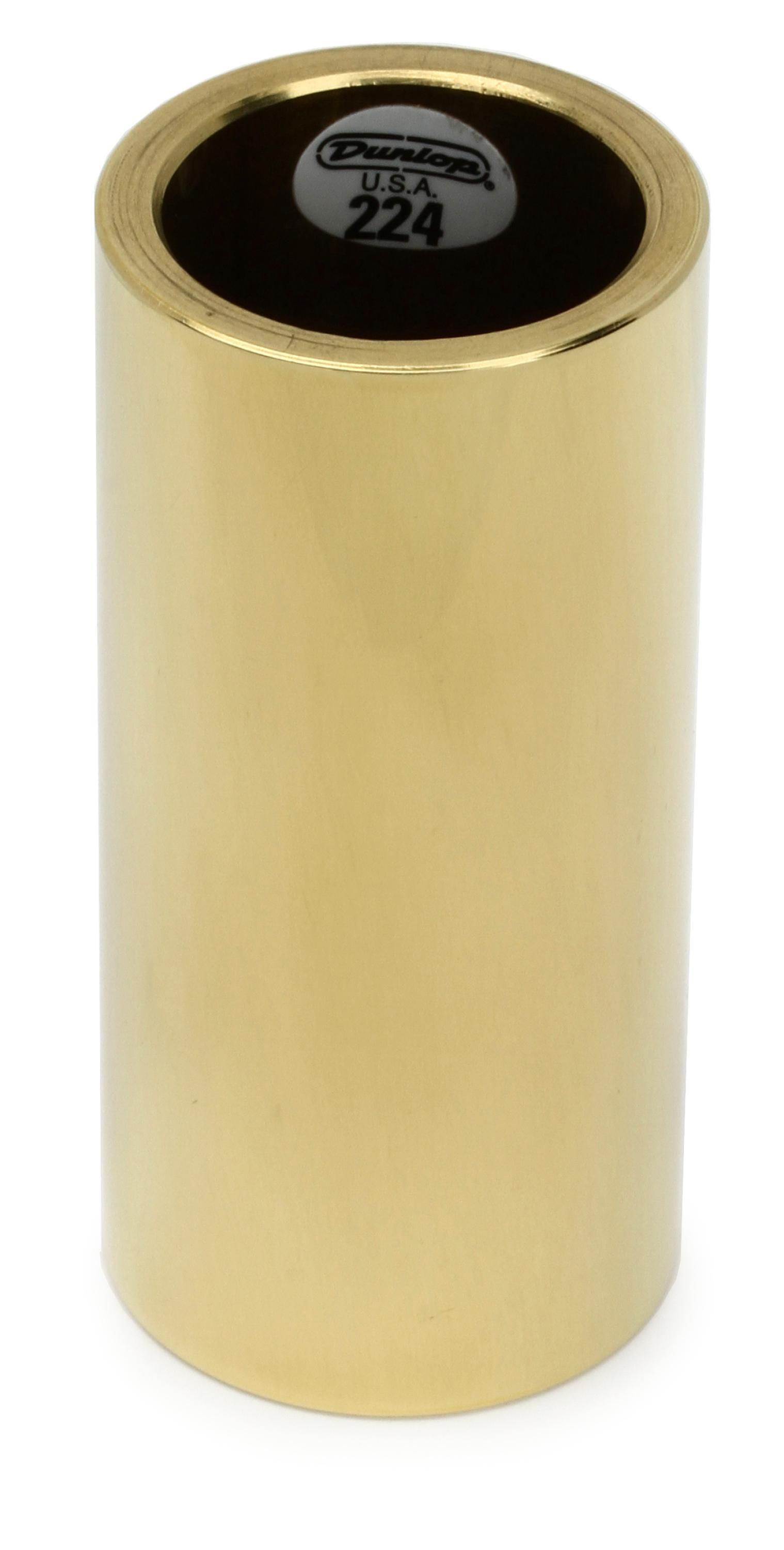 Dunlop 224 Brass Slide - Large - Heavy Wall Thickness | Sweetwater