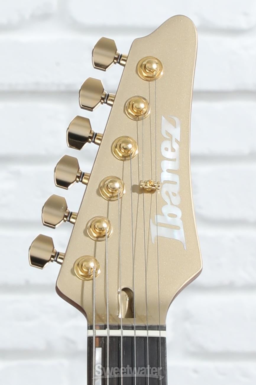 Ibanez KRYS10 Scott LePage Signature Electric Guitar - Gold | Sweetwater