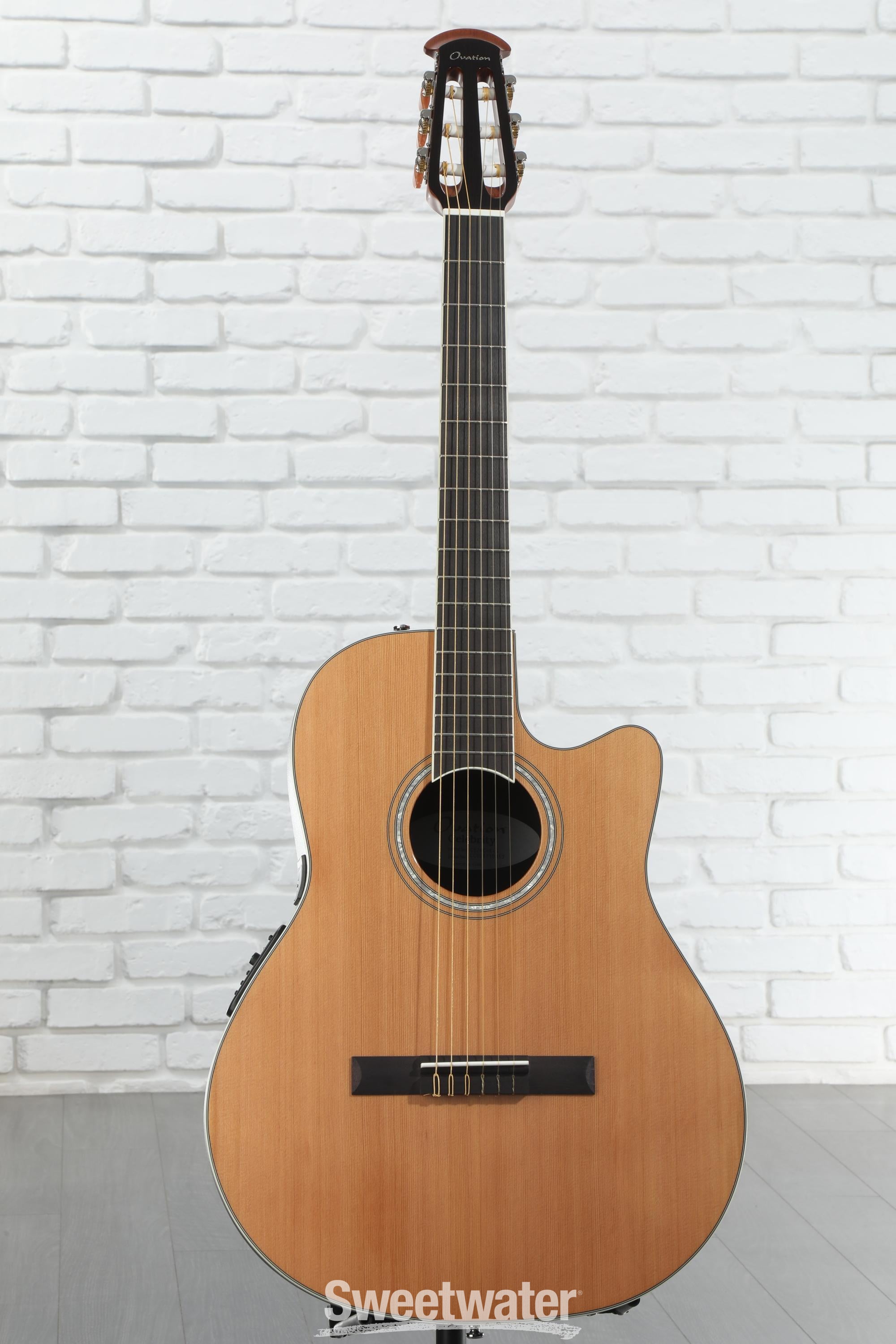 Ovation Celebrity Standard CS24C-4 CS Mid-depth Classical Acoustic ...