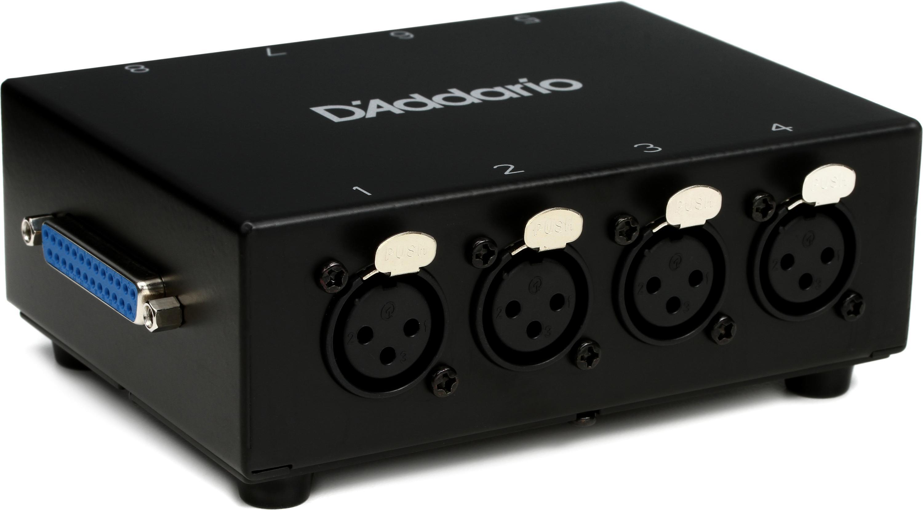 D'Addario PW-XLRSB-01 Modular Snake System Stage Box | Sweetwater