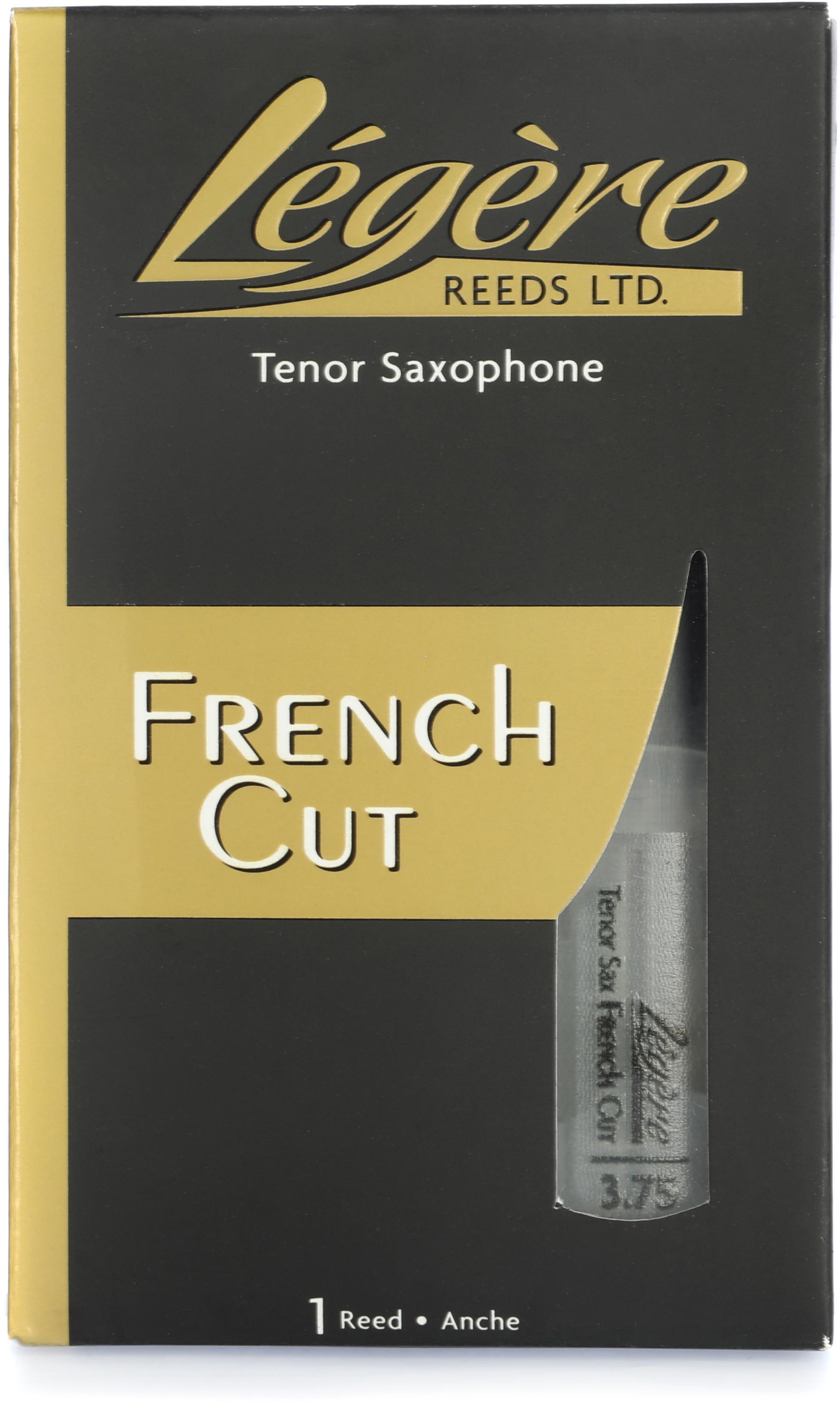 Legere French Cut Tenor Saxophone Reed - 3.75 | Sweetwater
