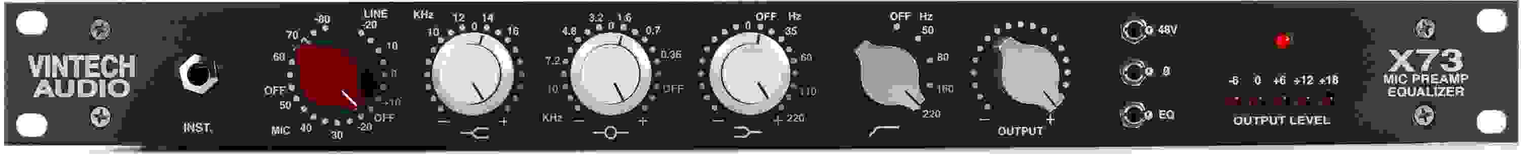 Vintech X73 Microphone Preamp and EQ | Sweetwater