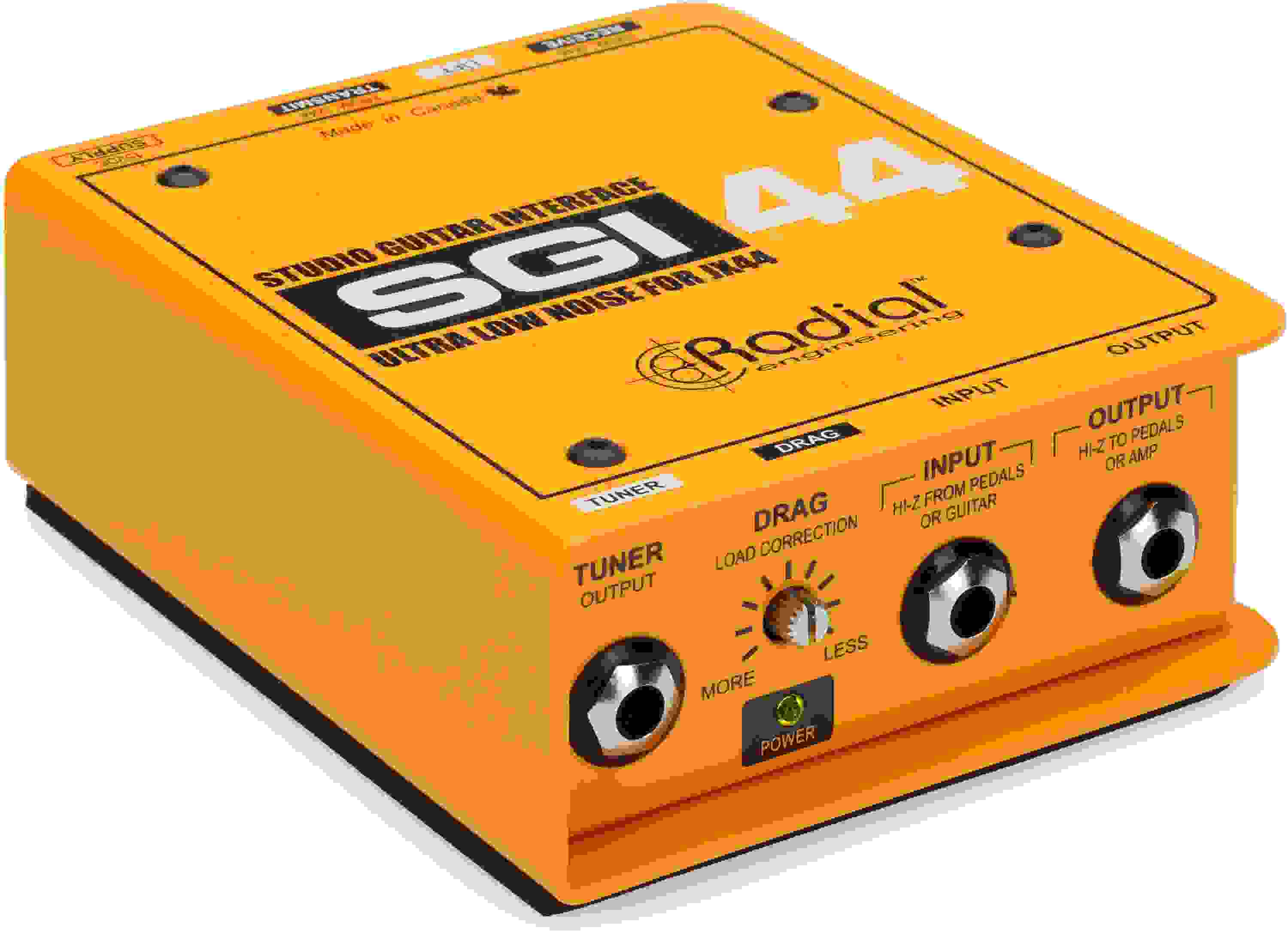 Radial SGI-44 1-channel Studio Guitar Interface for Radial JX-44 Signal ...
