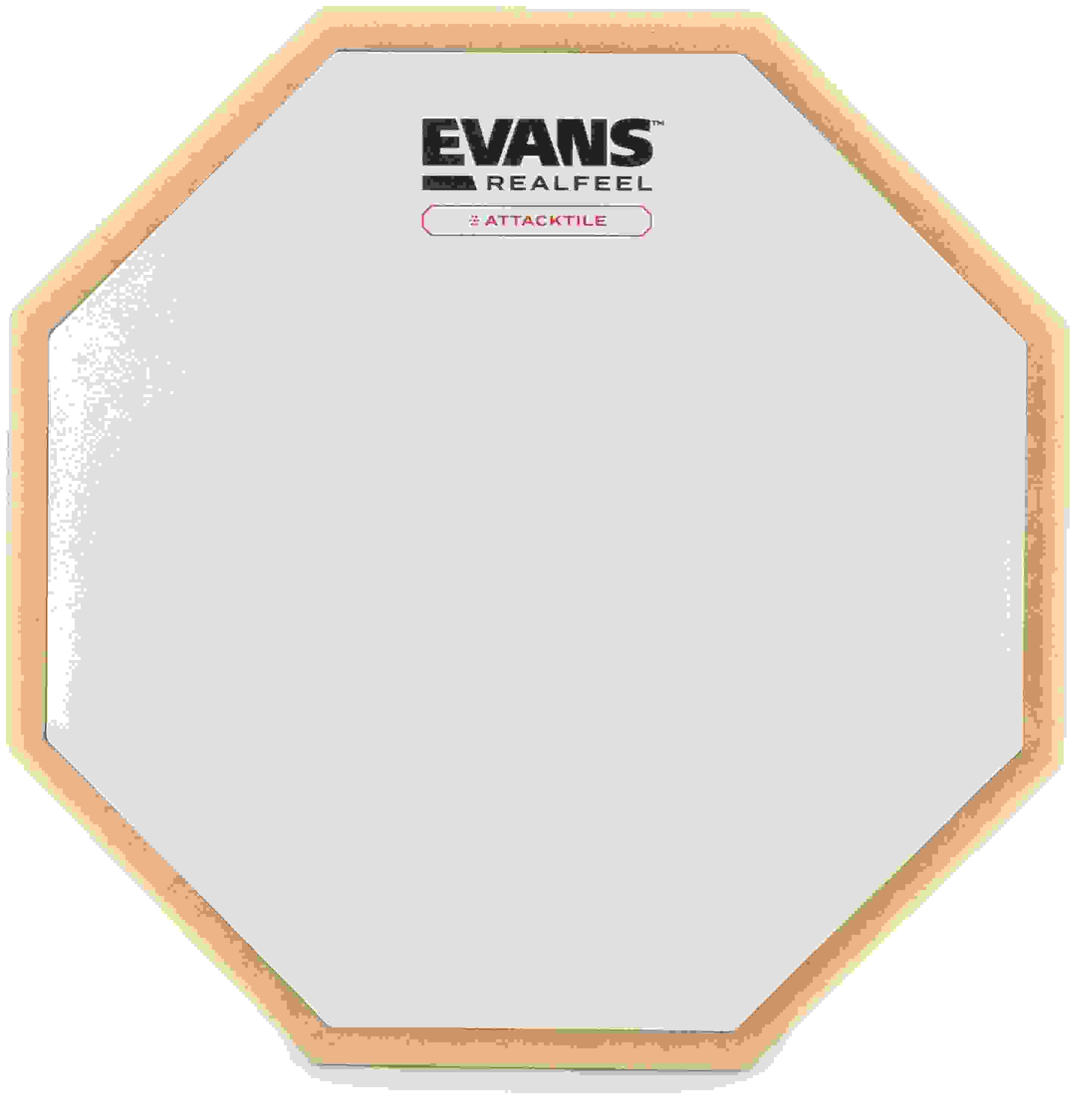 Evans RealFeel Attacktile Mountable Drum Pad - 10 inches | Sweetwater