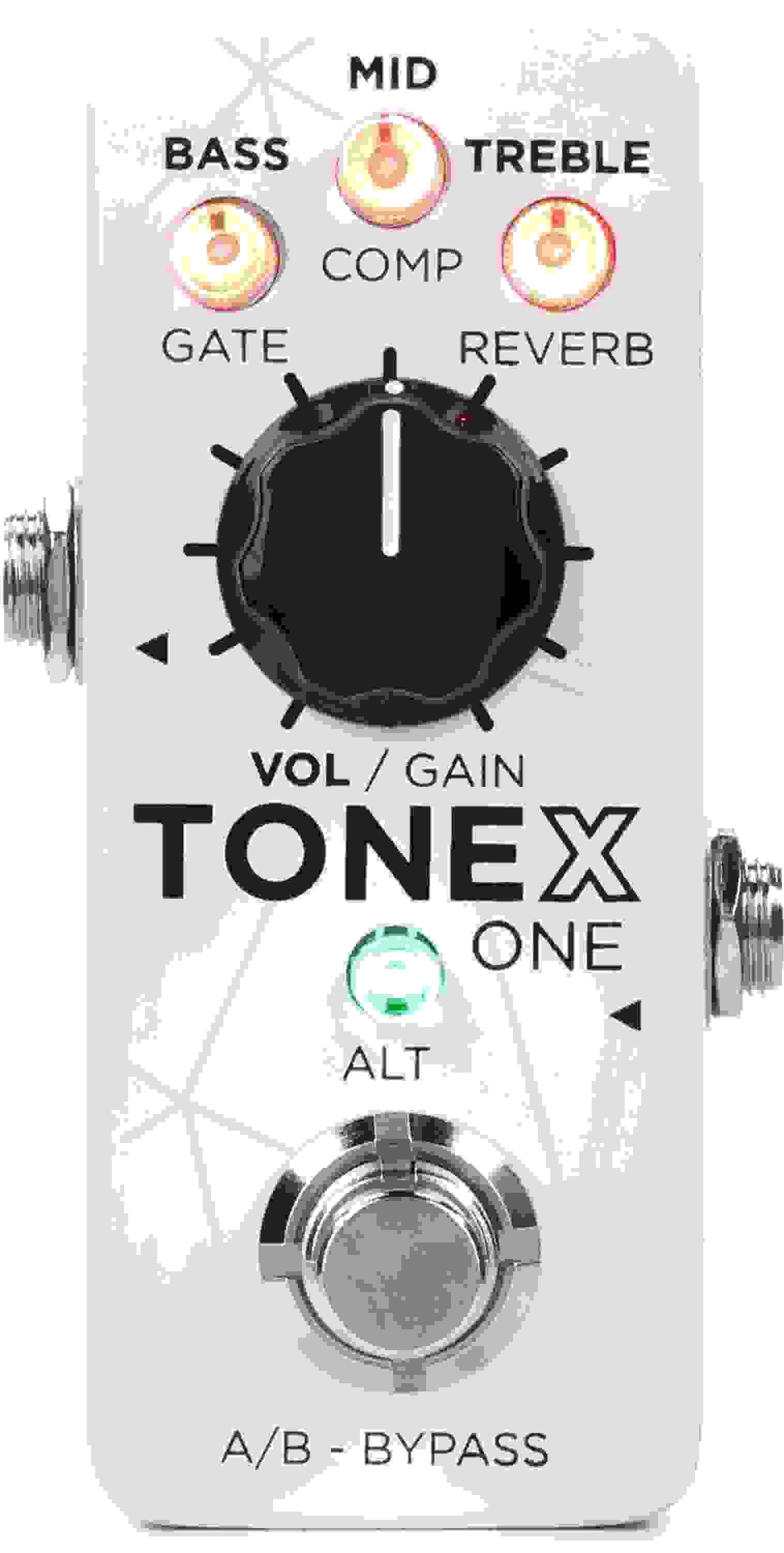 IK Multimedia TONEX ONE Brown Sound Amplifier/Cab/Effect Modeling Pedal - Limited Edition White ...