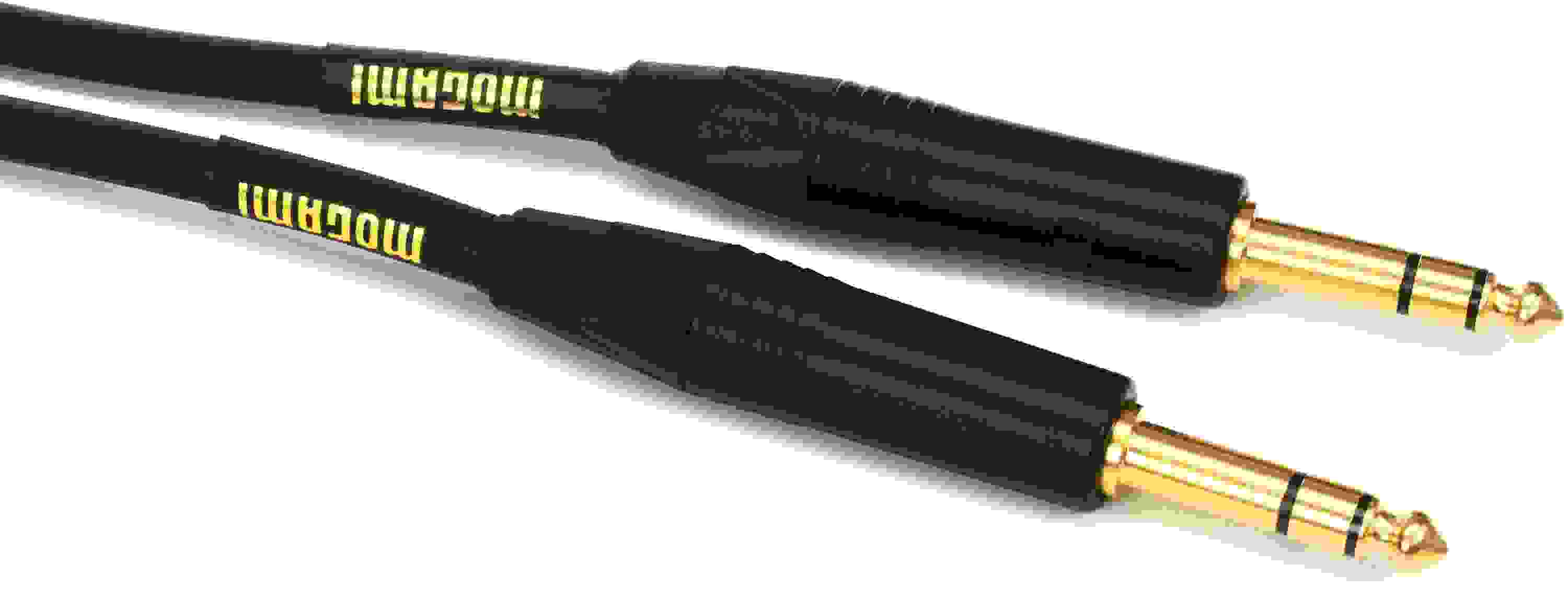 Mogami GOLD TRS-TRS-15 Balanced 1/4-inch TRS Male to 1/4-inch TRS Male ...