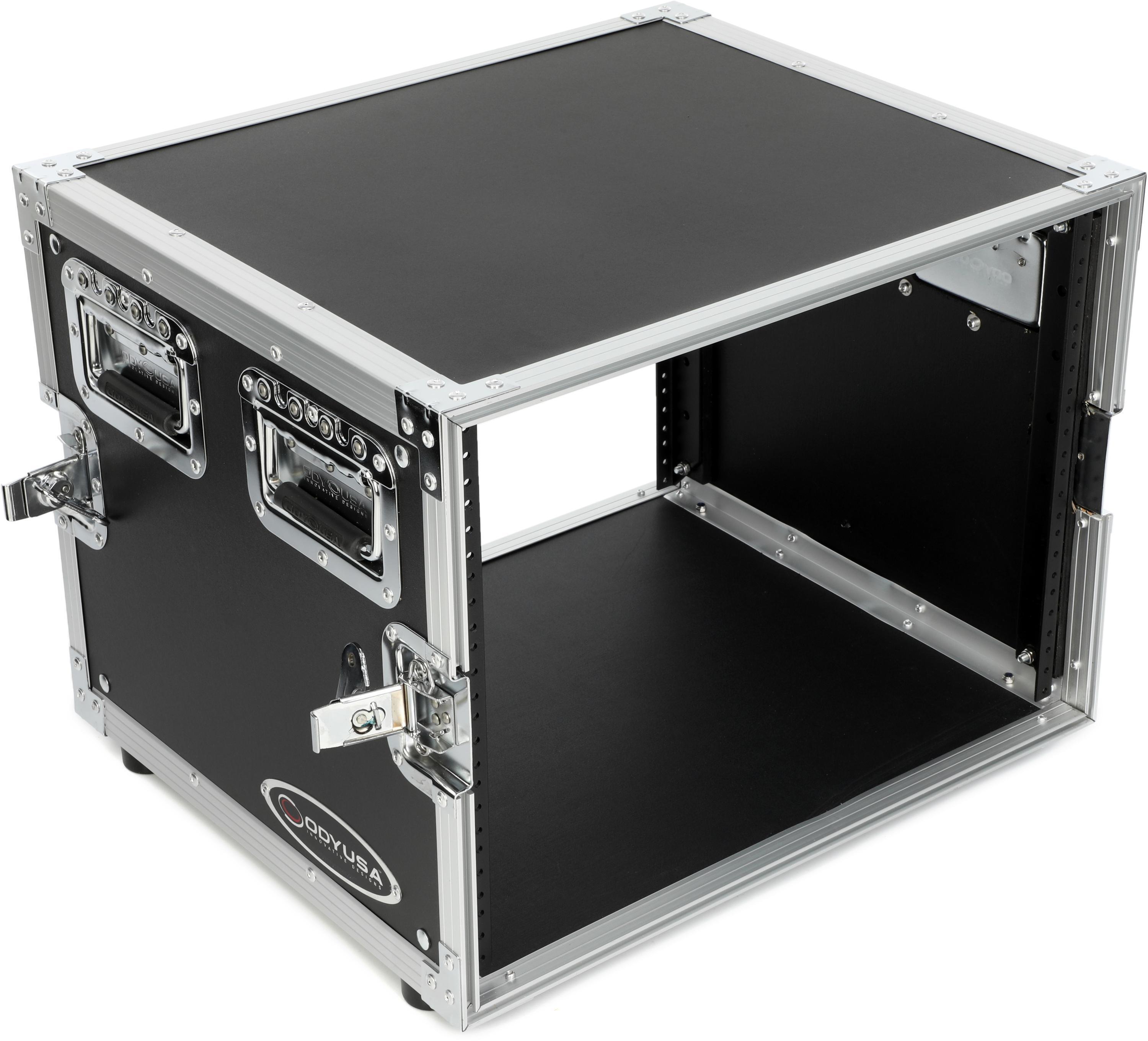 Odyssey FZAR8 8U Pro Amp Rack Flight Case | Sweetwater