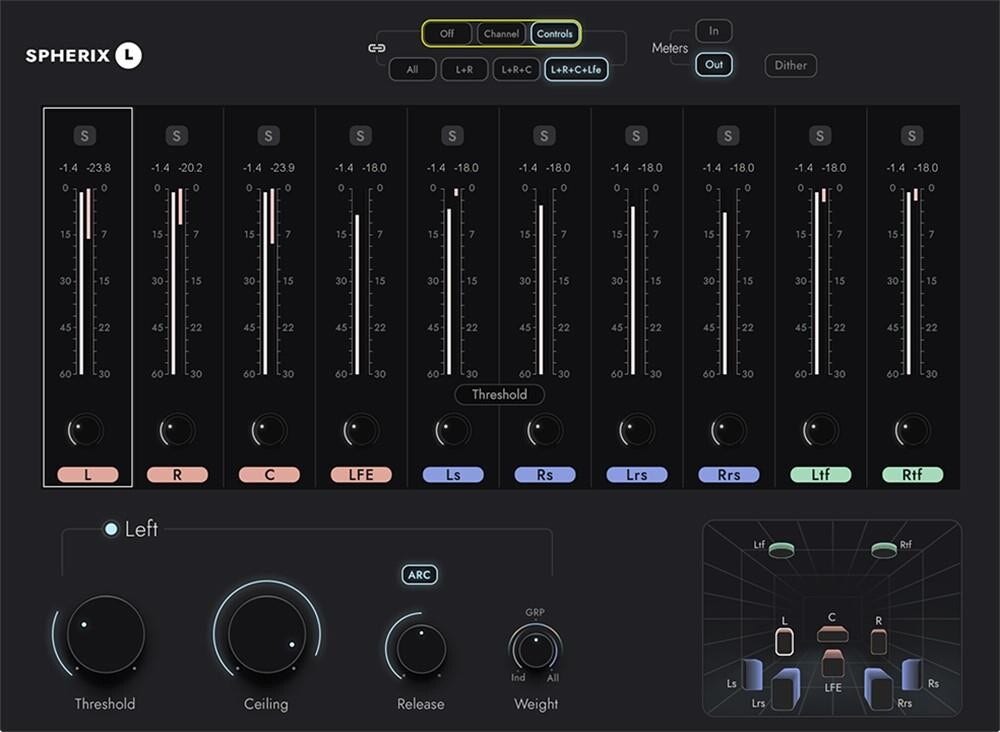 Waves Spherix Immersive Compressor and Limiter Plug-in | Sweetwater