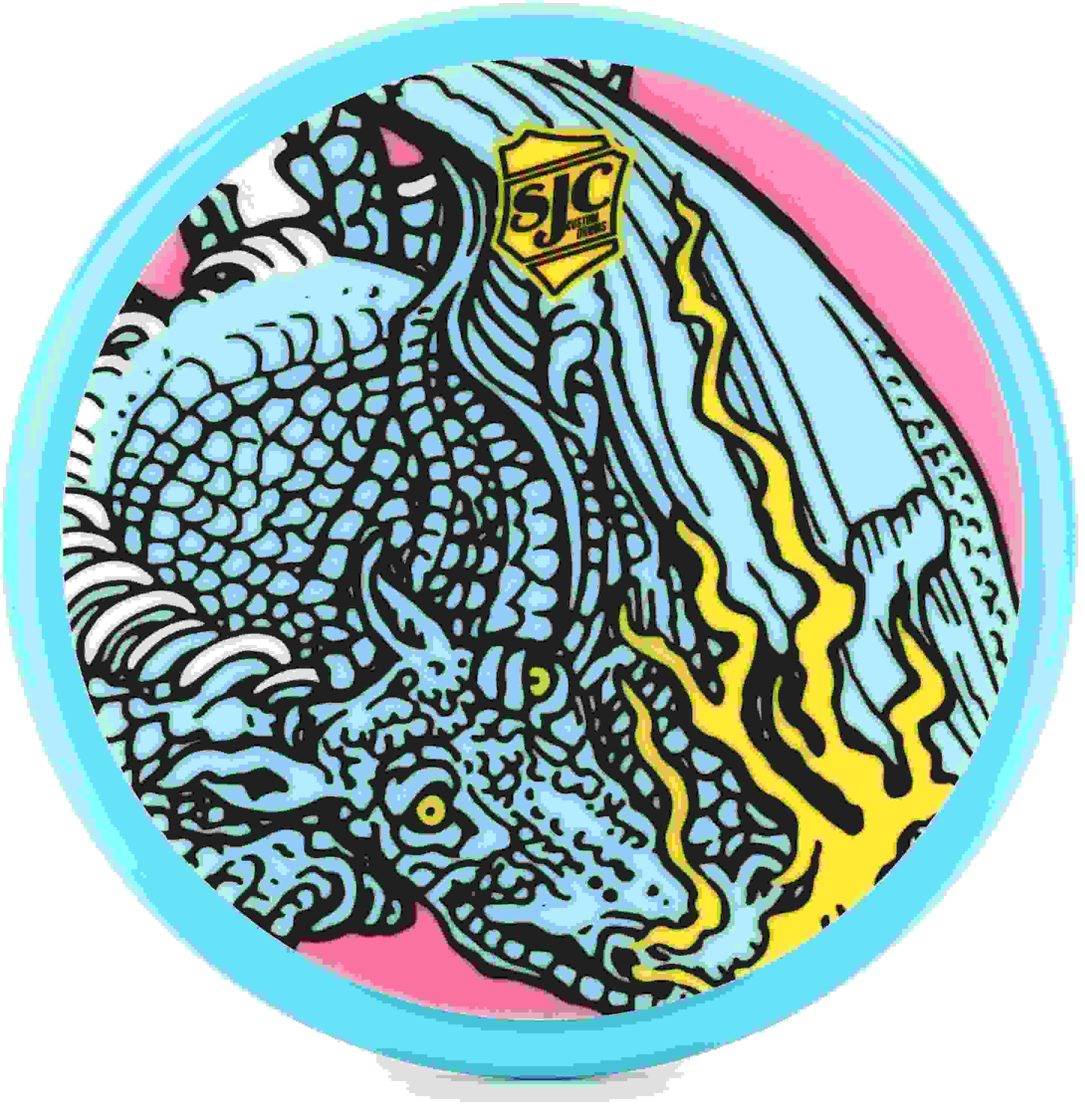 SJC Custom Drums Josh Dun Signature 8-inch Practice Pad - Dragon ...