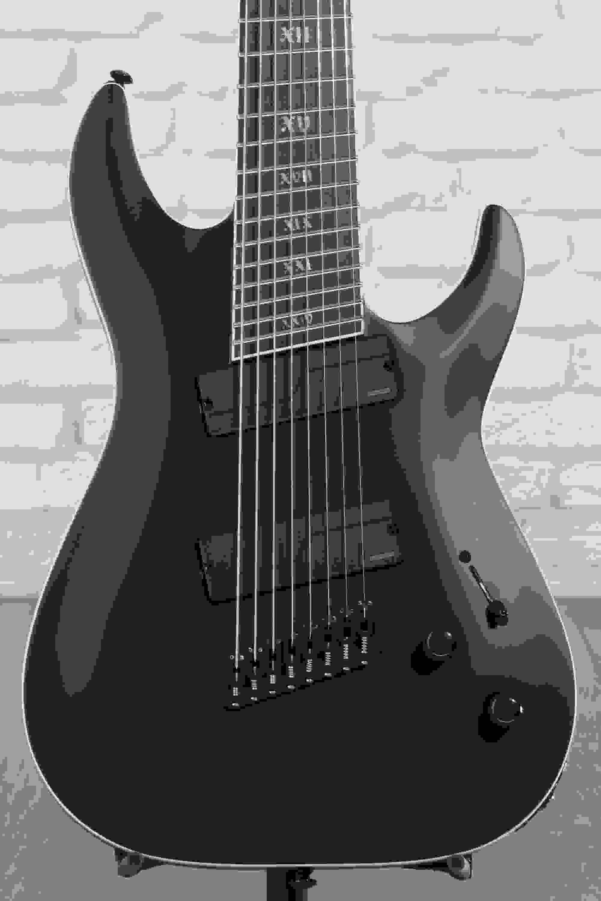 Schecter C-8 Multi-scale SLS Elite Evil Twin 8-string Electric Guitar ...