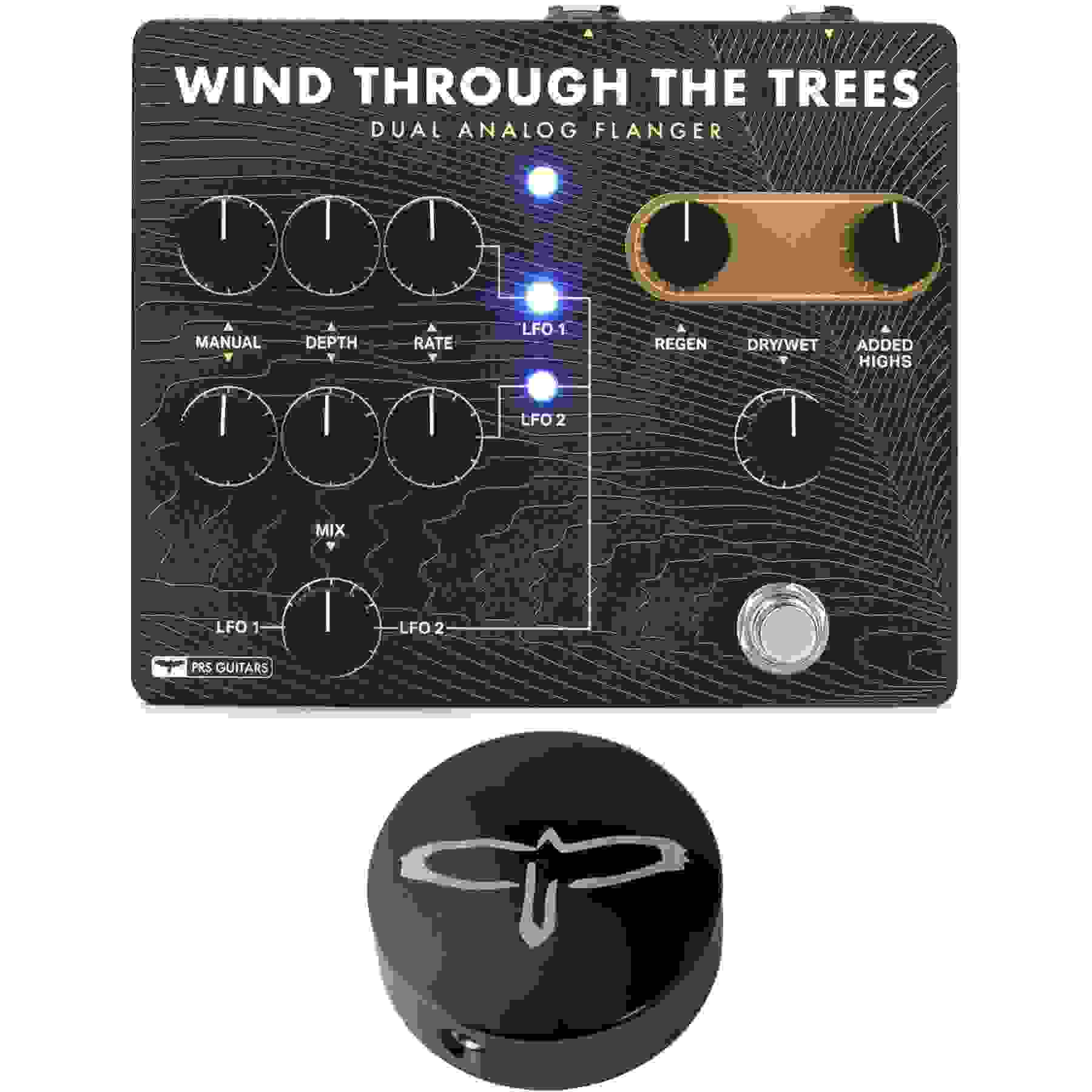 PRS Wind Through The Trees Dual Analog Flanger Pedal and Barefoot ...