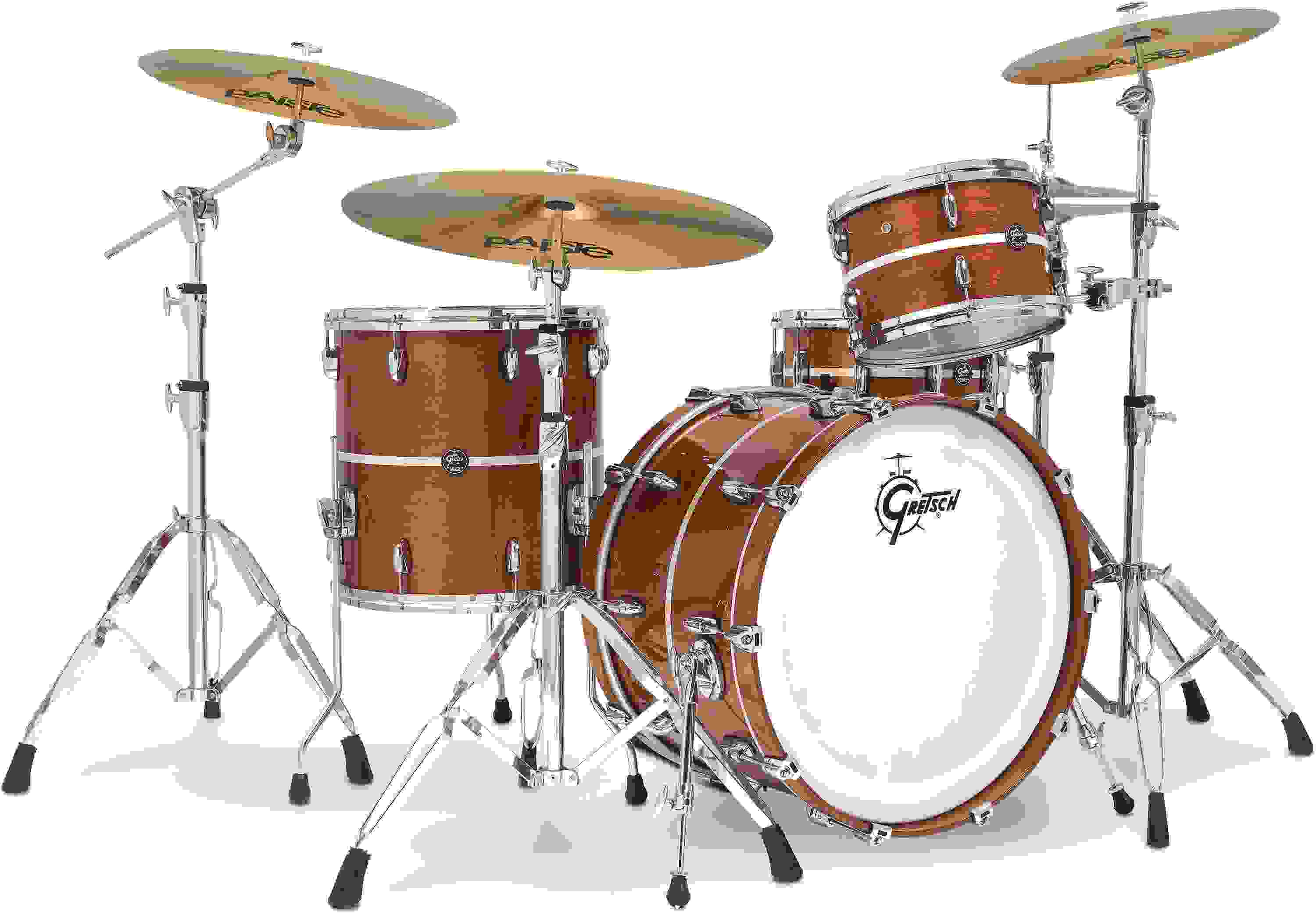 Gretsch Drums Renown LTD 4-piece Shell Pack - Mahogany with Pearl Inlay ...