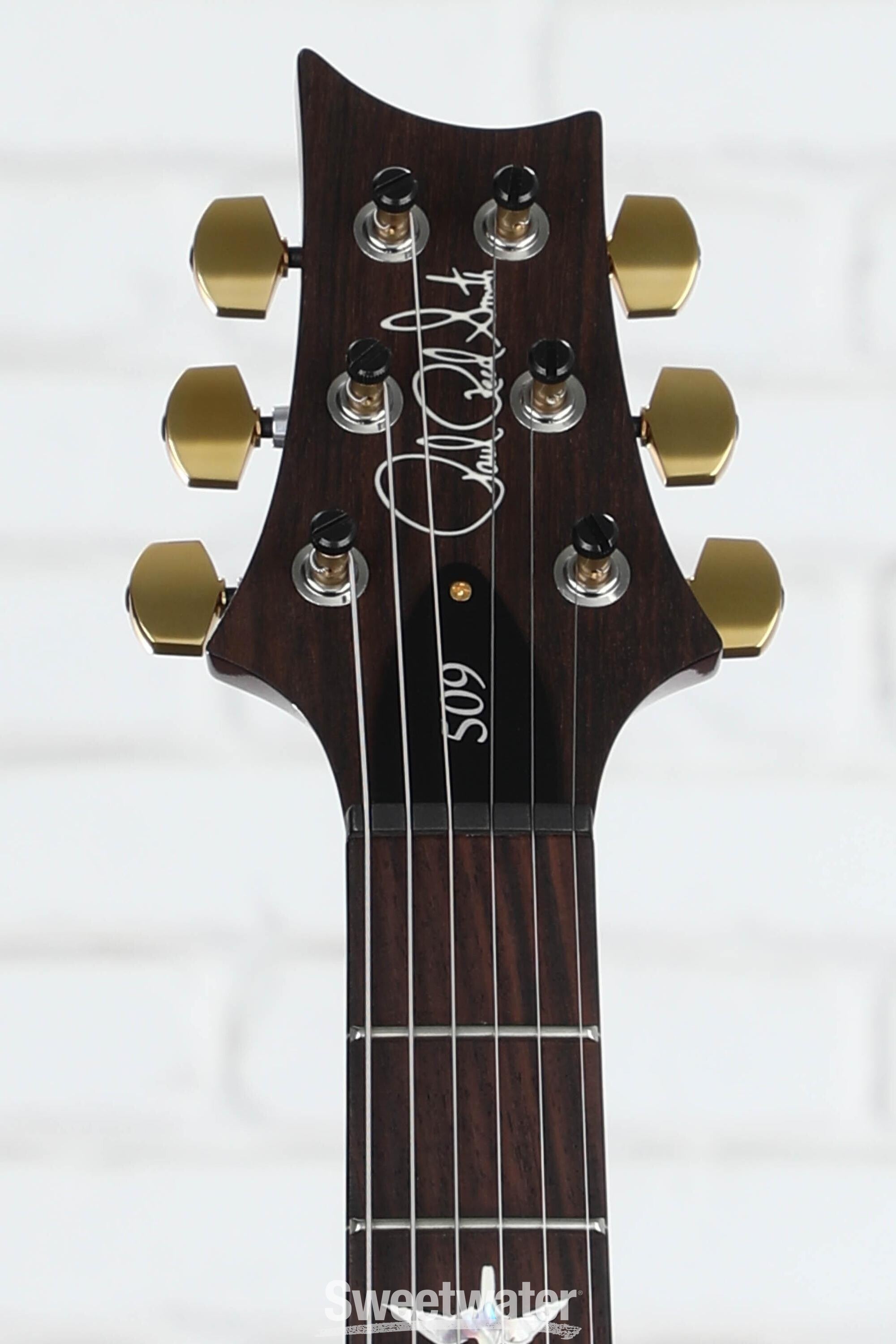 PRS 509 Electric Guitar - Charcoal Cherry Burst 10-Top | Sweetwater