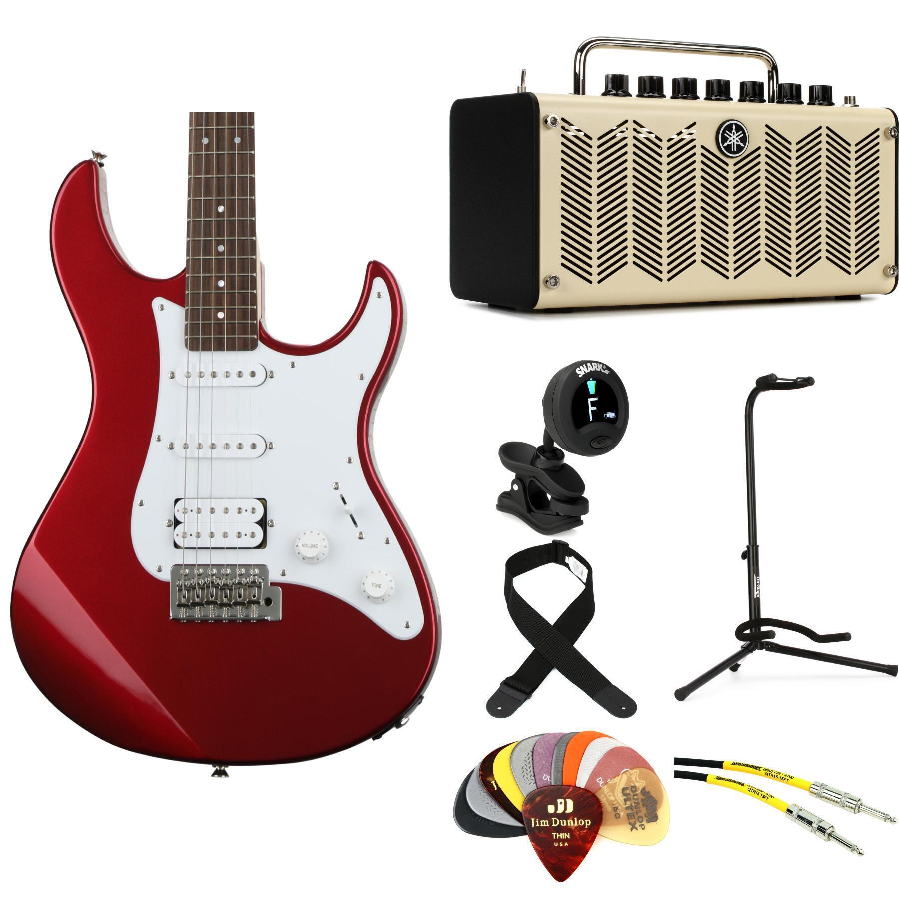 Yamaha PAC012 Pacifica Electric Guitar and THR5 Amp Essentials Bundle ...