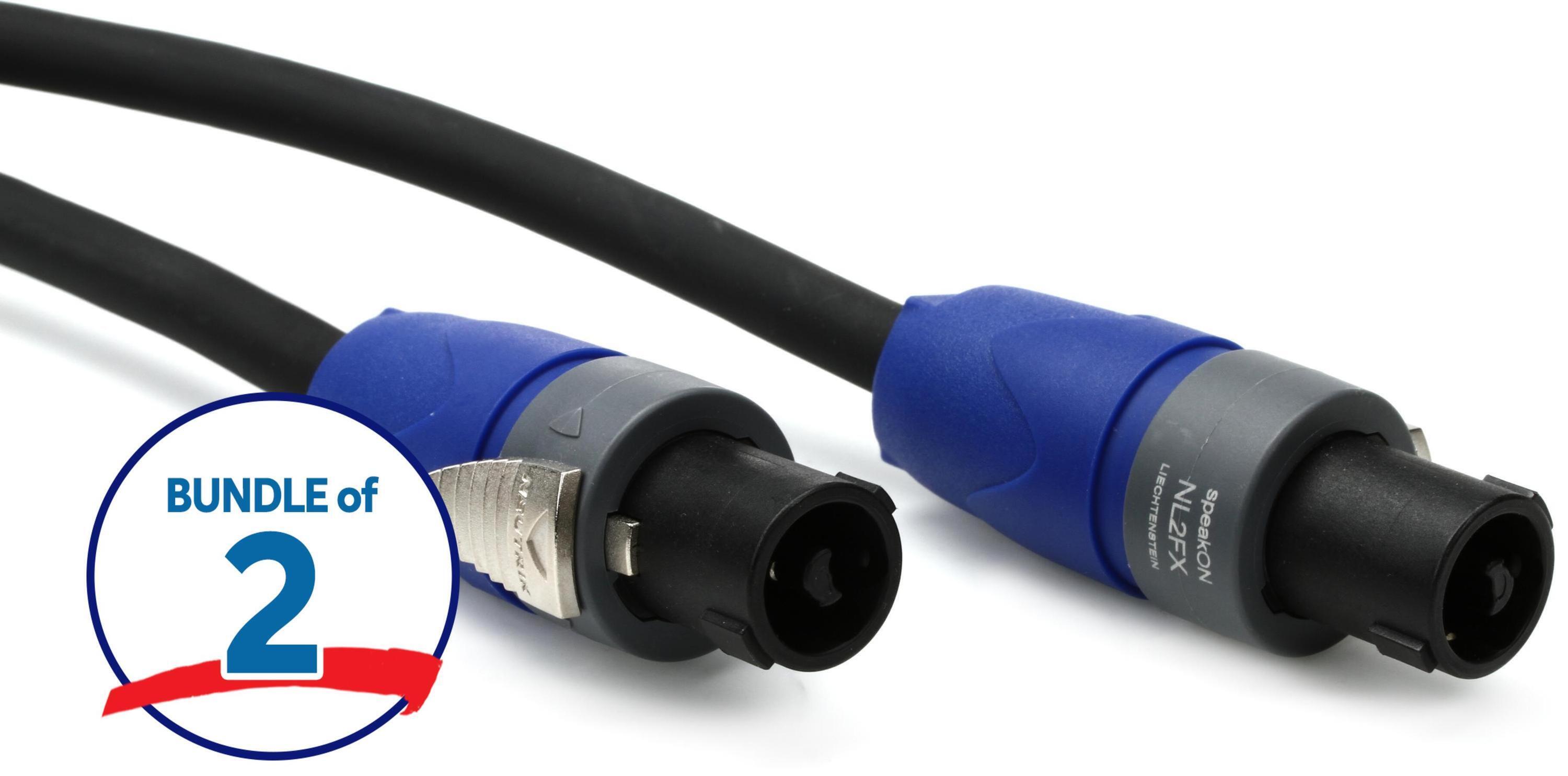 Pro Co S12NN Speaker Cable - speakON to speakON - 50 foot (2-pack ...