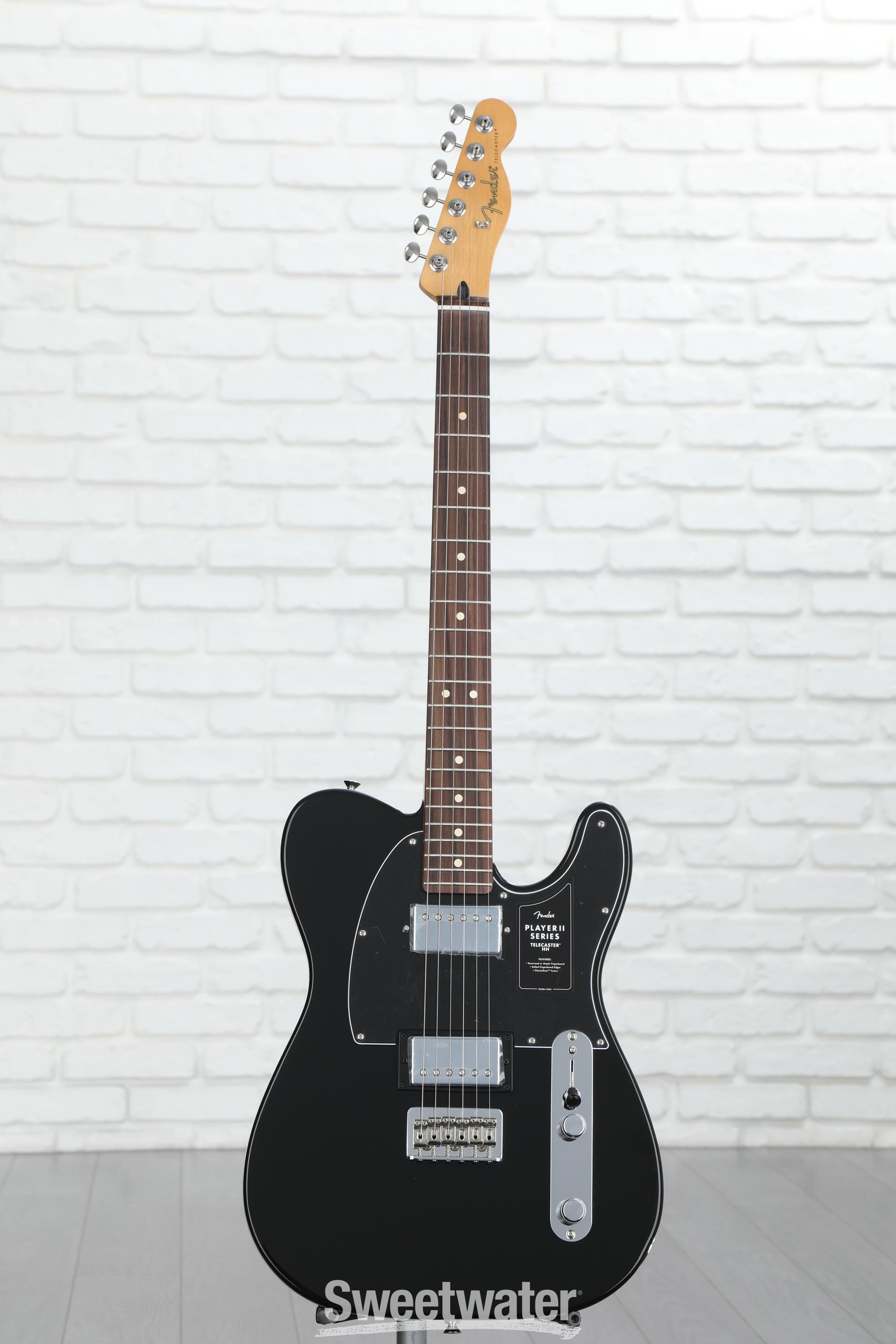 Fender Player II Telecaster HH Electric Guitar - Black with Rosewood ...