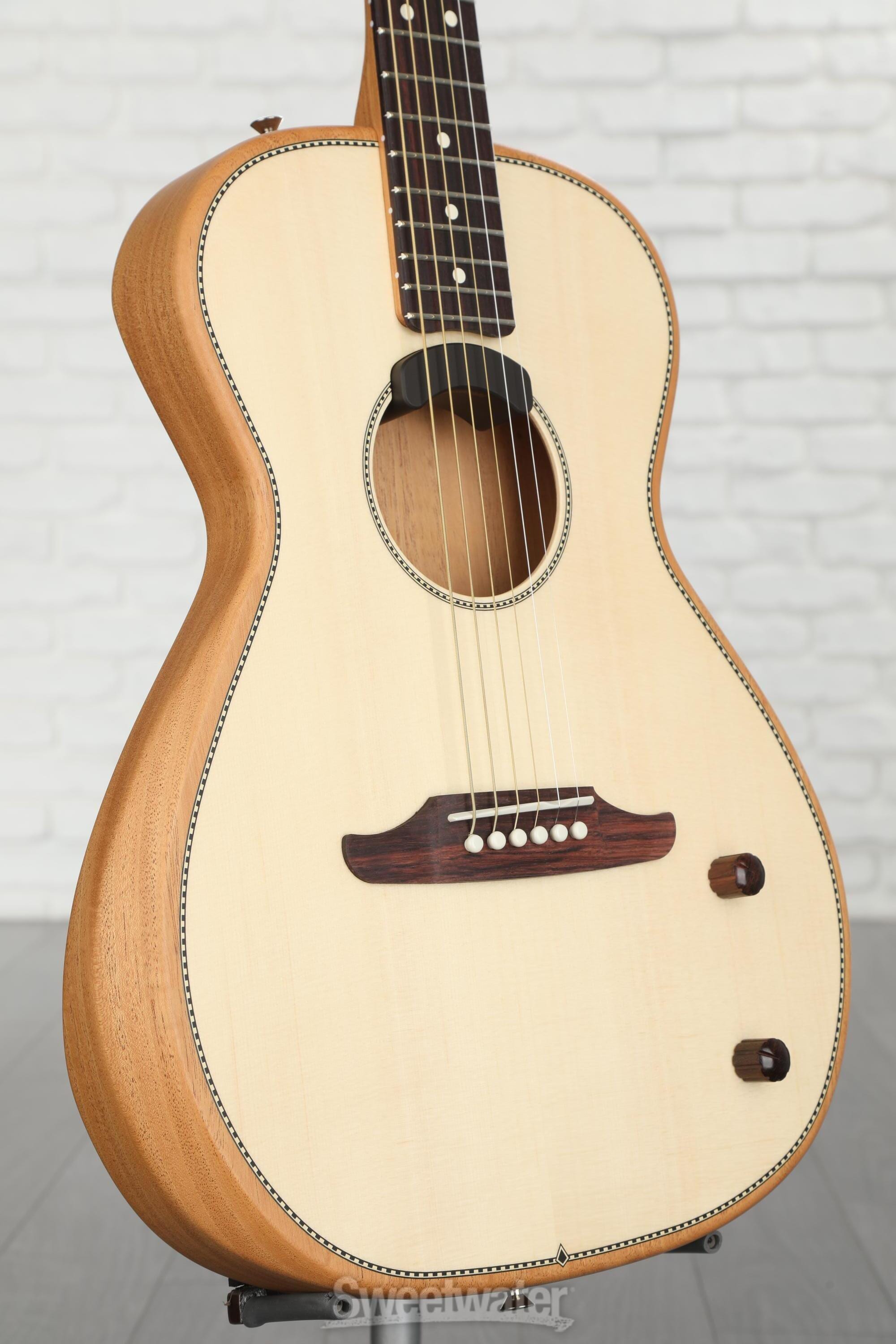 Fender Highway Series Parlor Acoustic-electric Guitar - Natural ...