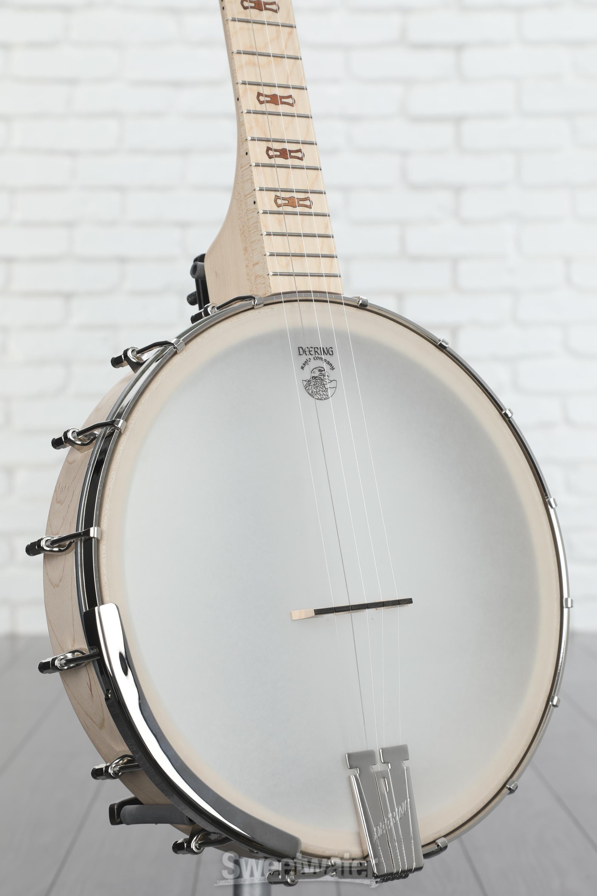 Deering Goodtime Americana 5-string Open-back Banjo - Natural Maple ...