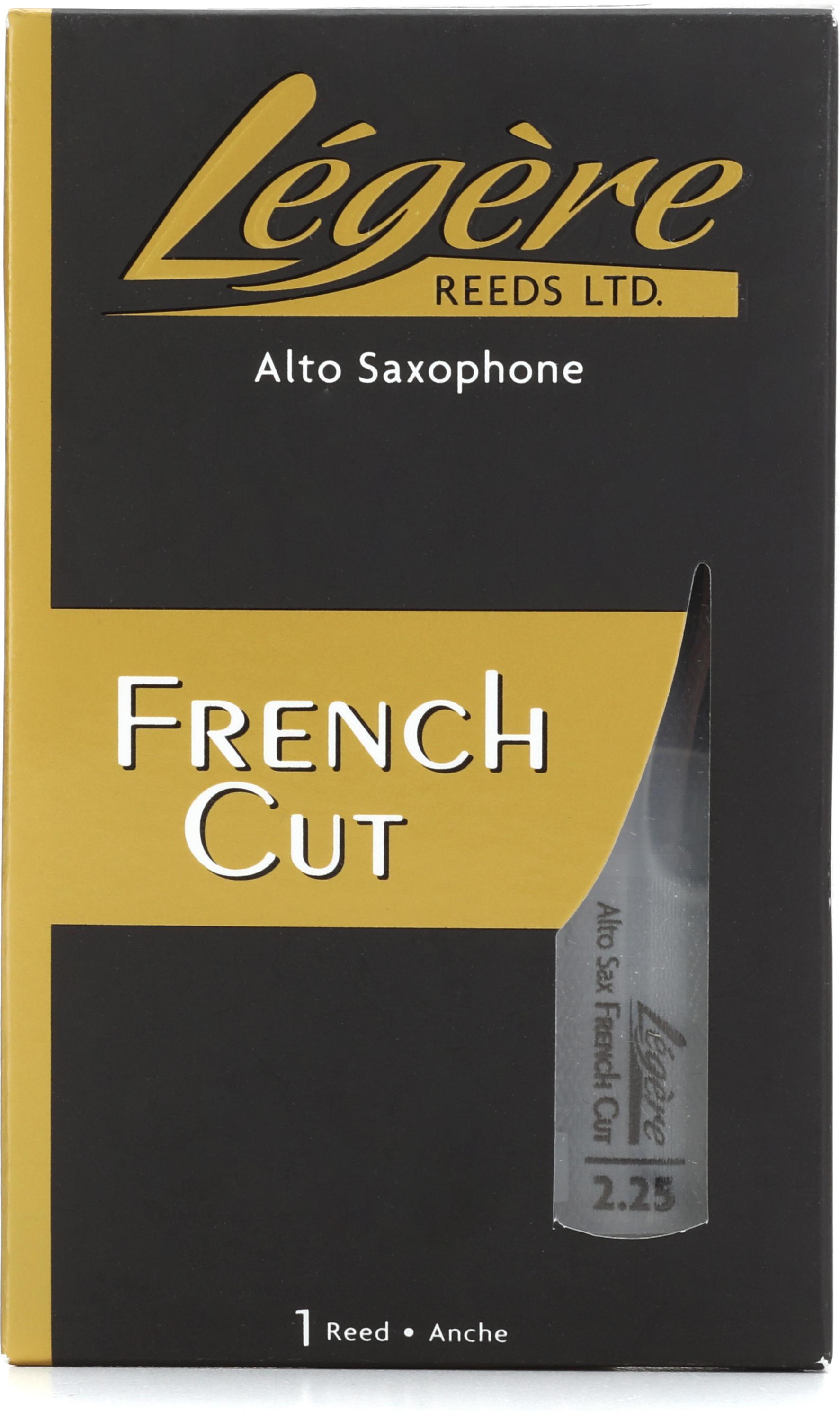 Legere French Cut Alto Saxophone Reed - 2.25 | Sweetwater