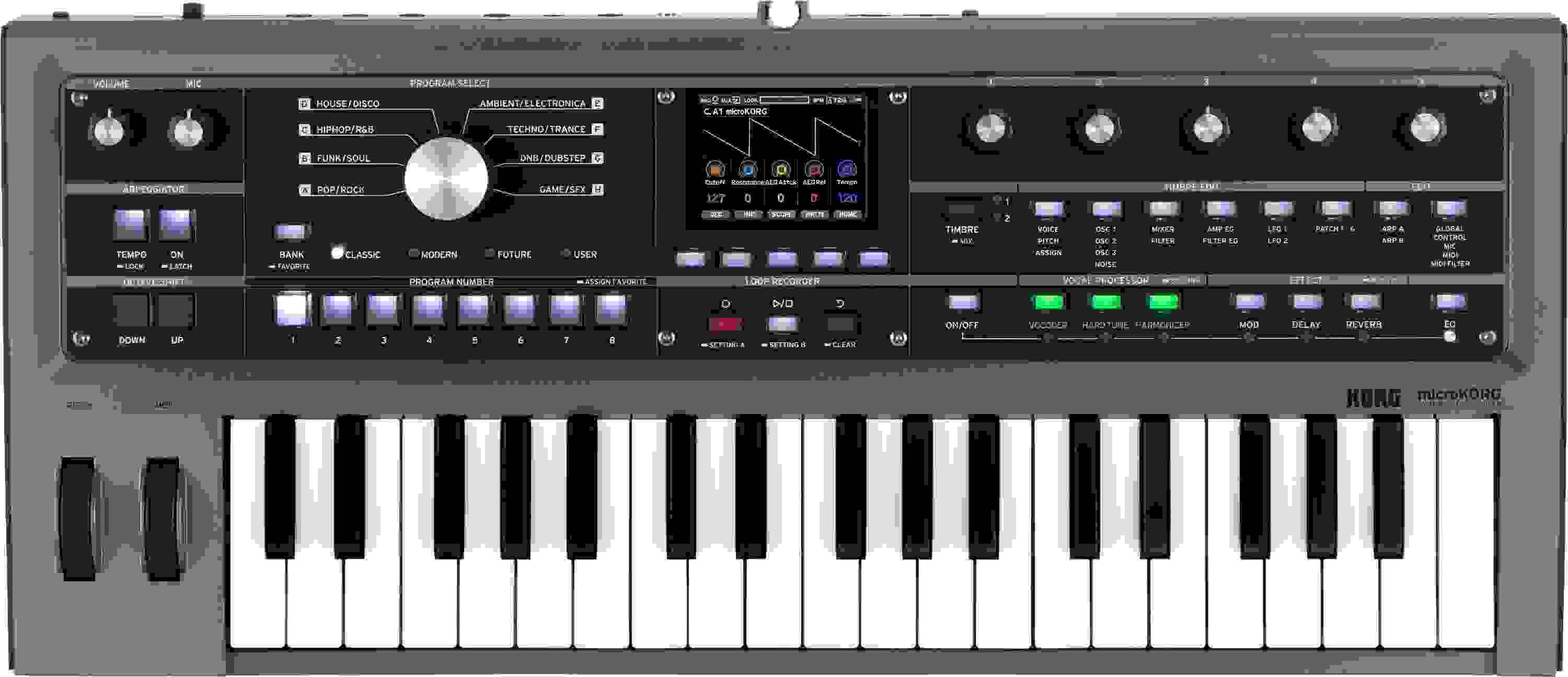 Korg microKORG 2 37-key Virtual Analog Synthesizer and Vocoder | Sweetwater