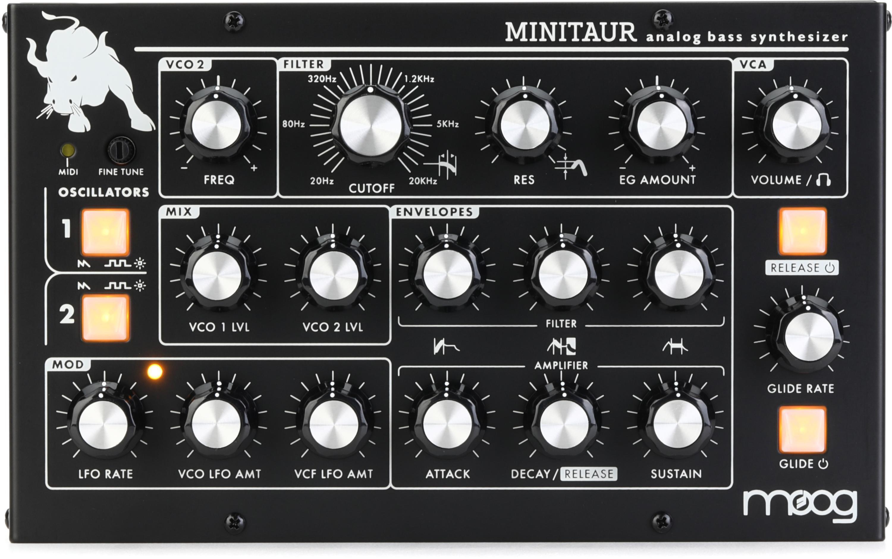 Moog Minitaur Analog Bass Synthesizer | Sweetwater