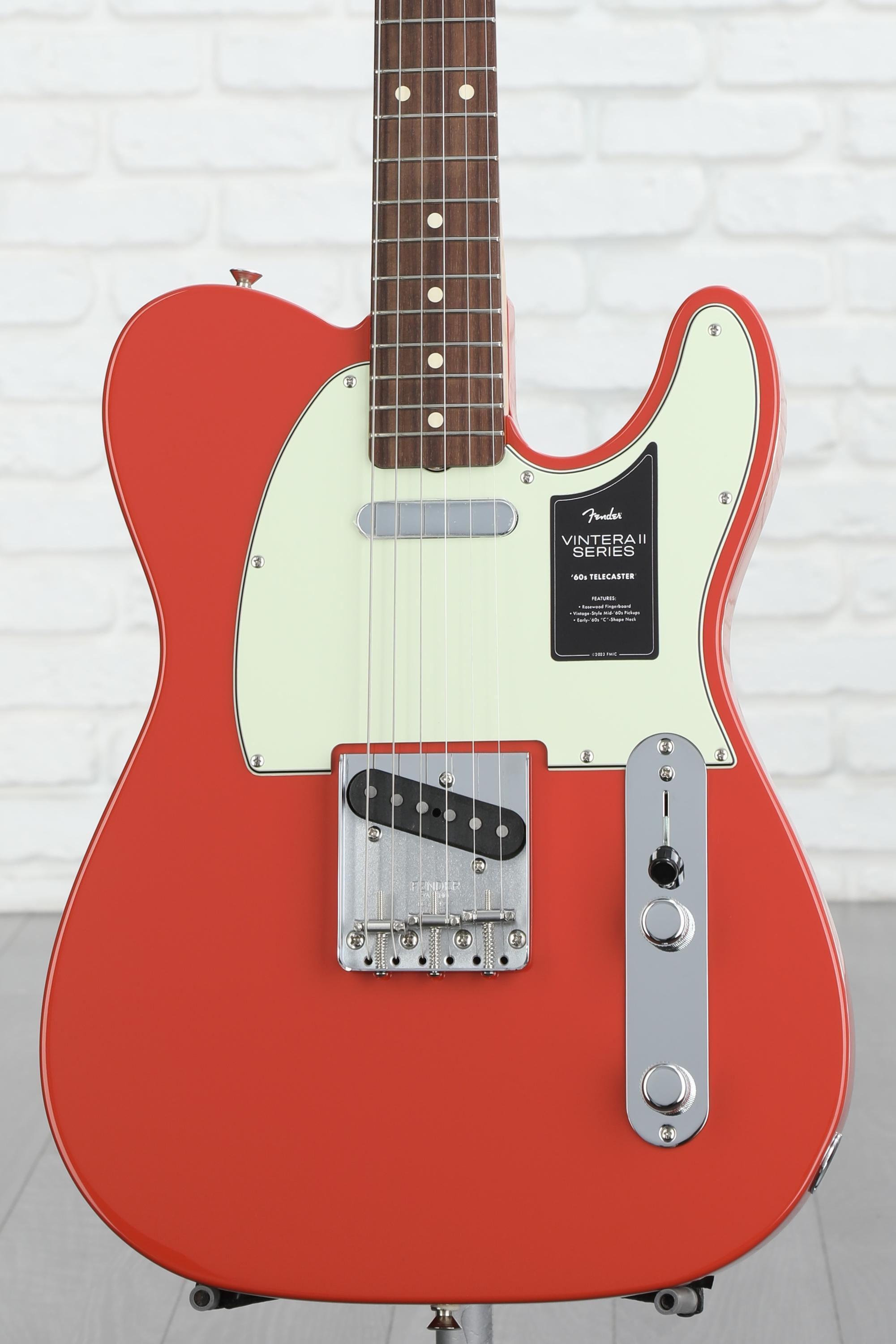 Fender Vintera II '60s Telecaster Electric Guitar - Fiesta Red | Sweetwater