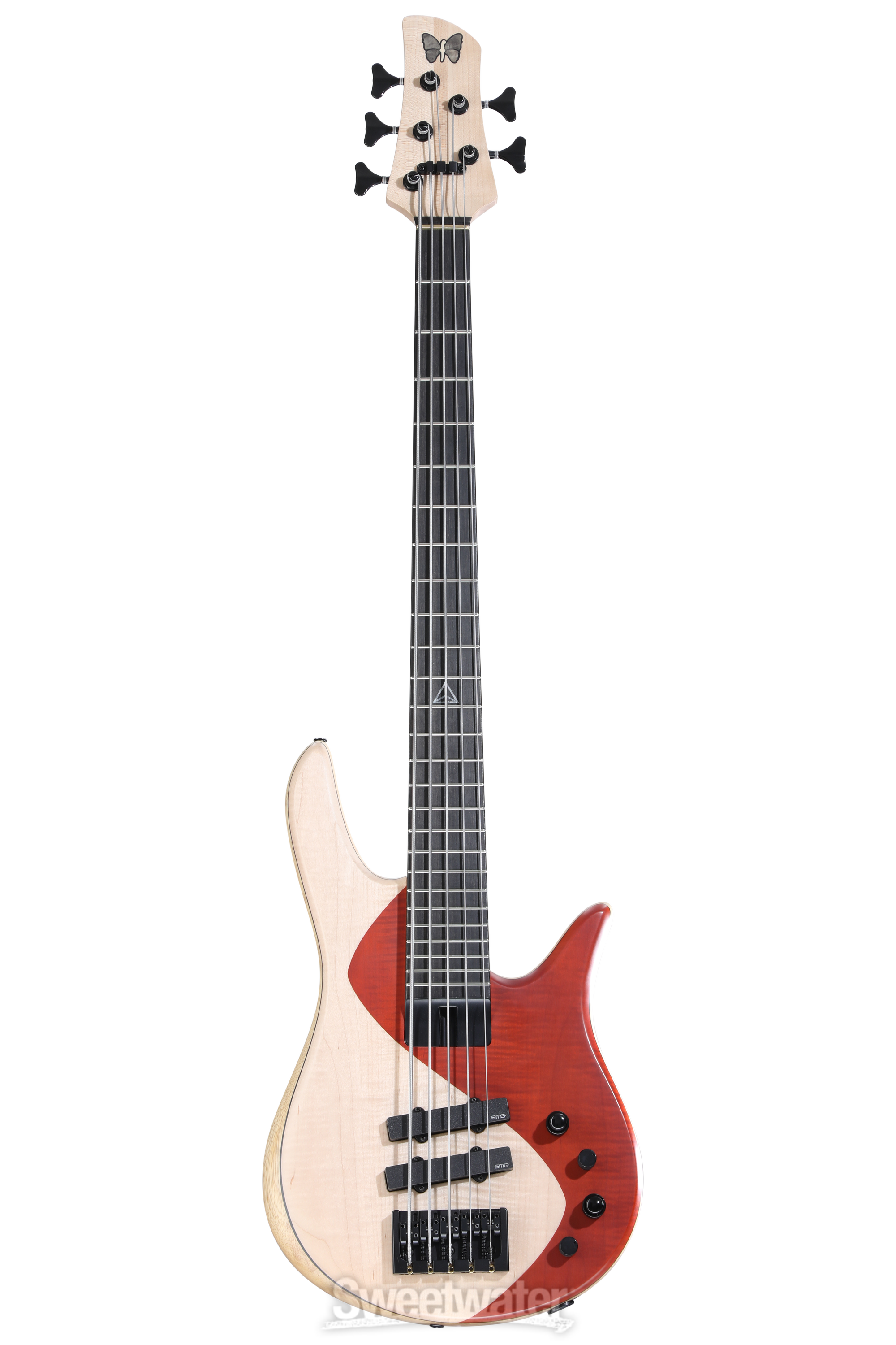 Fodera Ryan Martinie "Blondie" Standard 5-string Bass Guitar - Natural Maple | Sweetwater