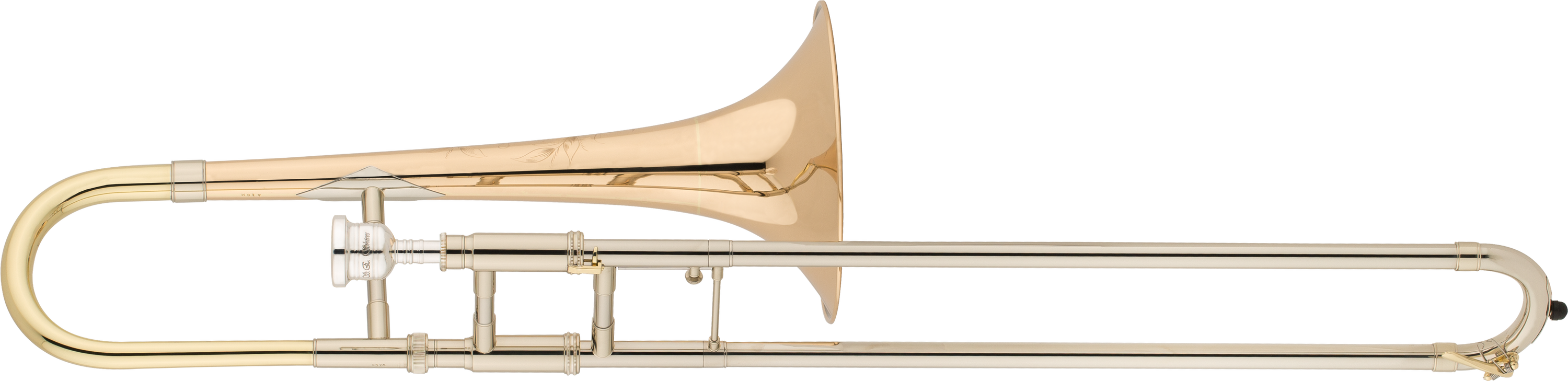 S.E. Shires TBALTGM Medium Gold Professional Alto Trombone - Gold ...