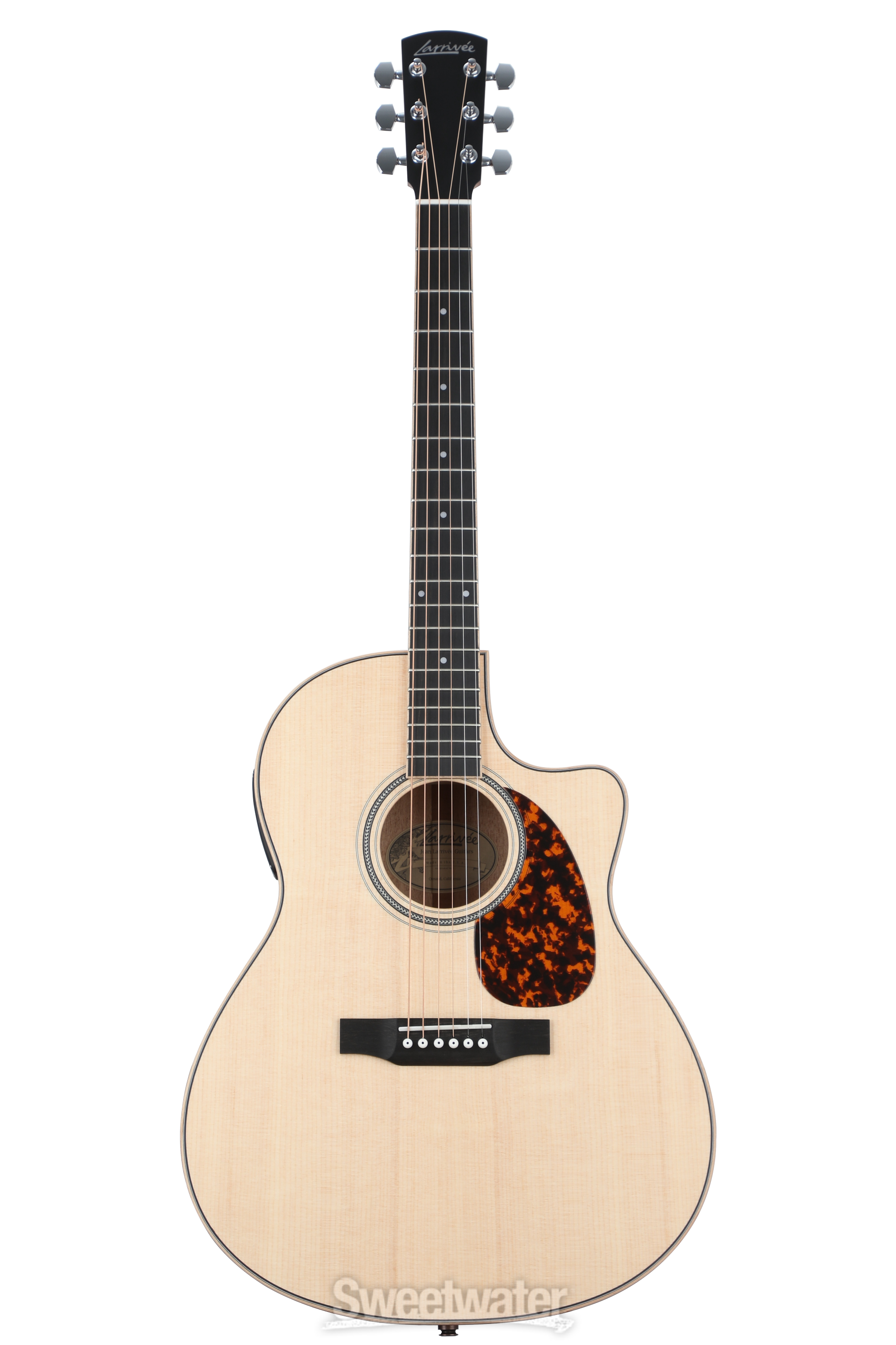 Larrivee LV-03E Acoustic-electric Guitar - Natural | Sweetwater
