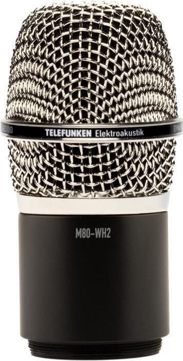 Telefunken M80-WH2 Wireless Mic Capsule - Chrome | Sweetwater