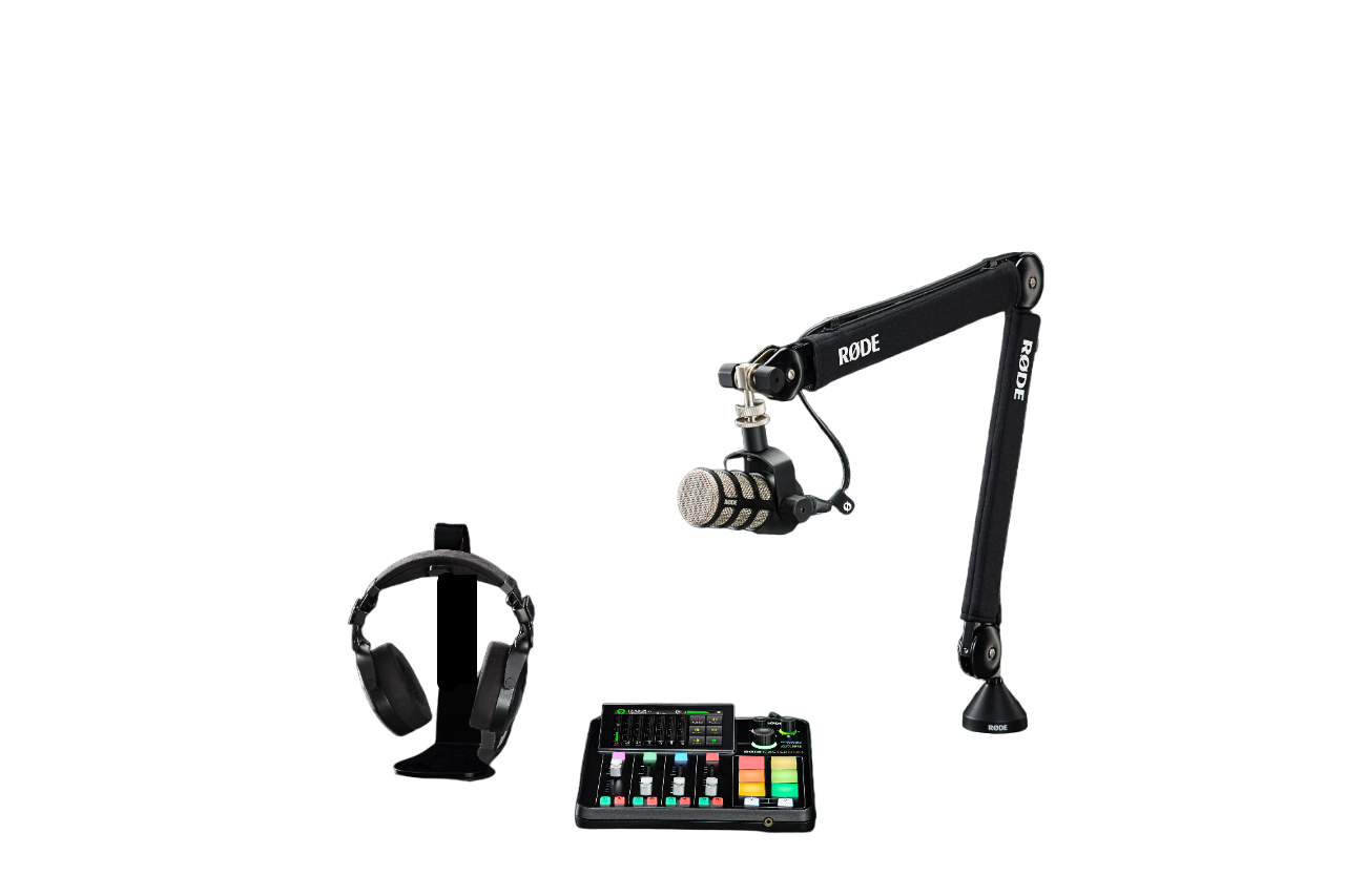 Rode RodeCaster Duo Streaming Mixer and PodMic Solo Bundle | Sweetwater