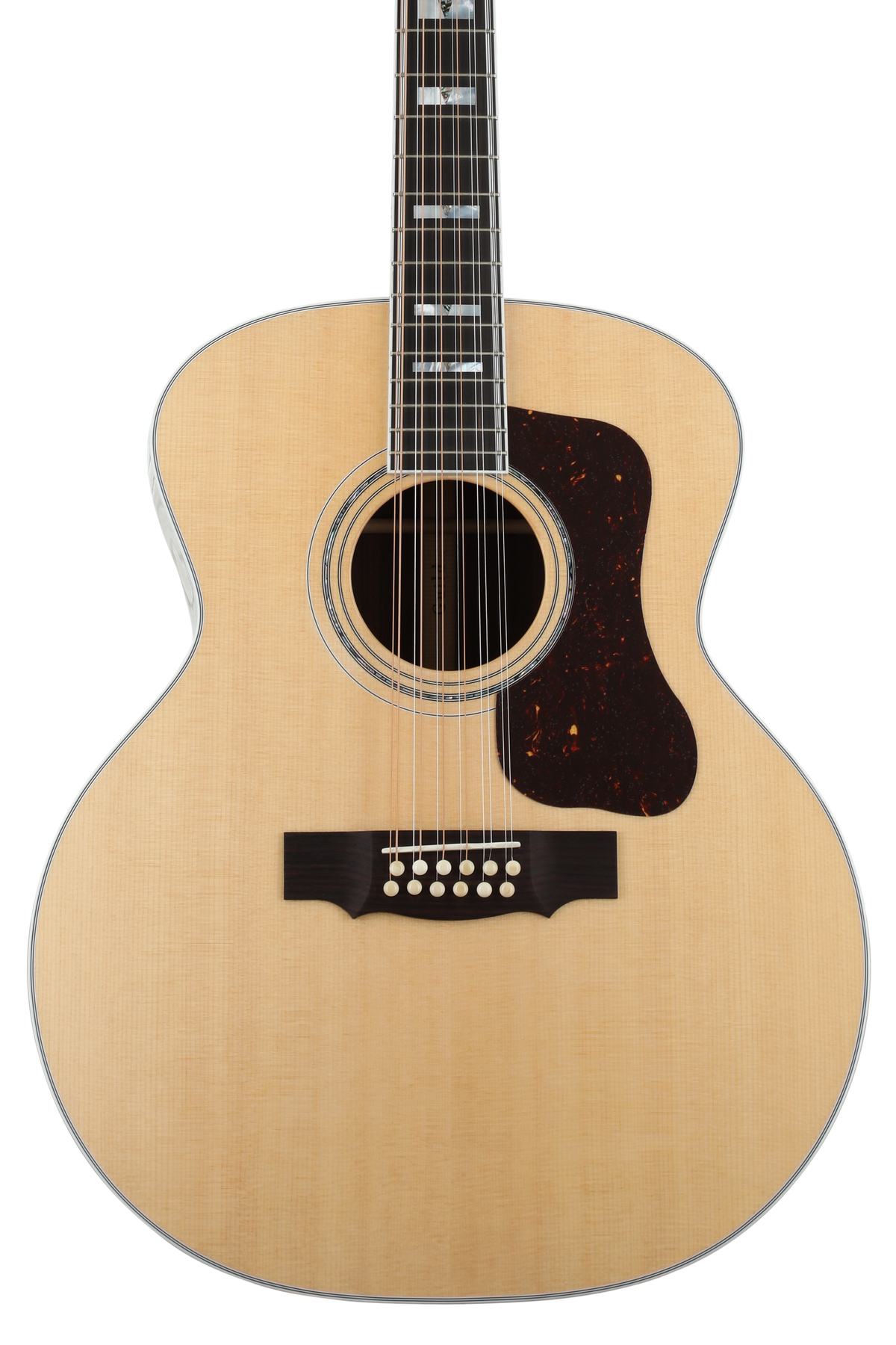 Guild F-512 12-string Acoustic Guitar - Natural | Sweetwater
