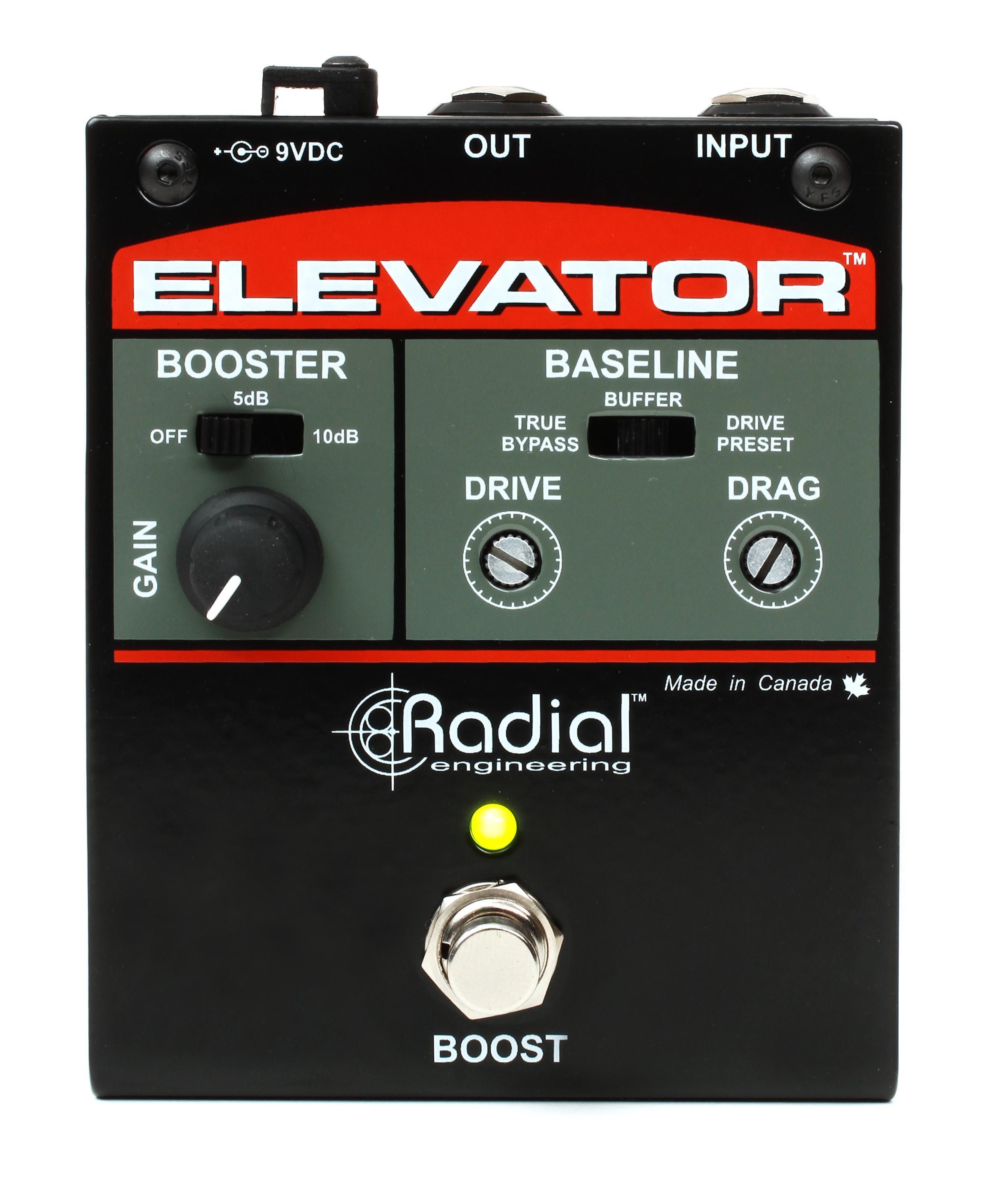 Radial Tonebone Elevator Dual Mode Class-A Buffer Pedal | Sweetwater
