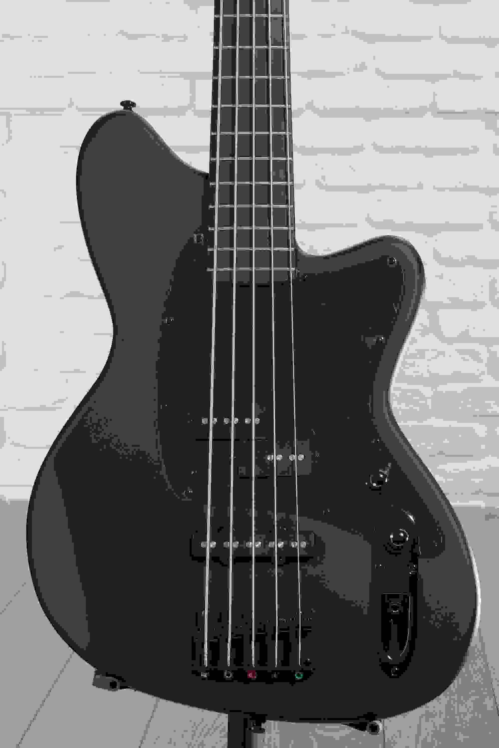 Ibanez Talman 5-string Bass Guitar - Black Flat | Sweetwater