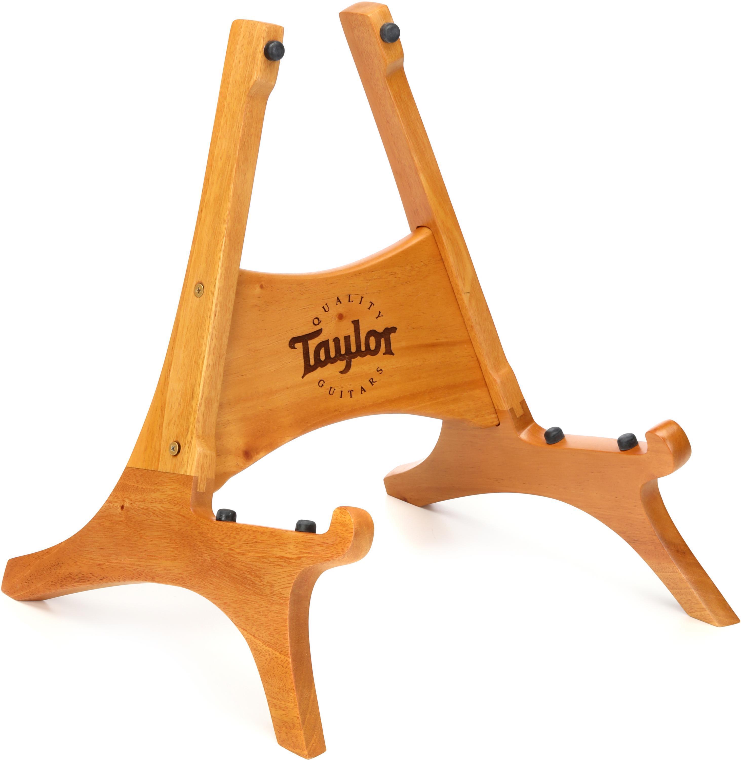 Taylor Guitar Stand - Mahogany Natural Finish | Sweetwater