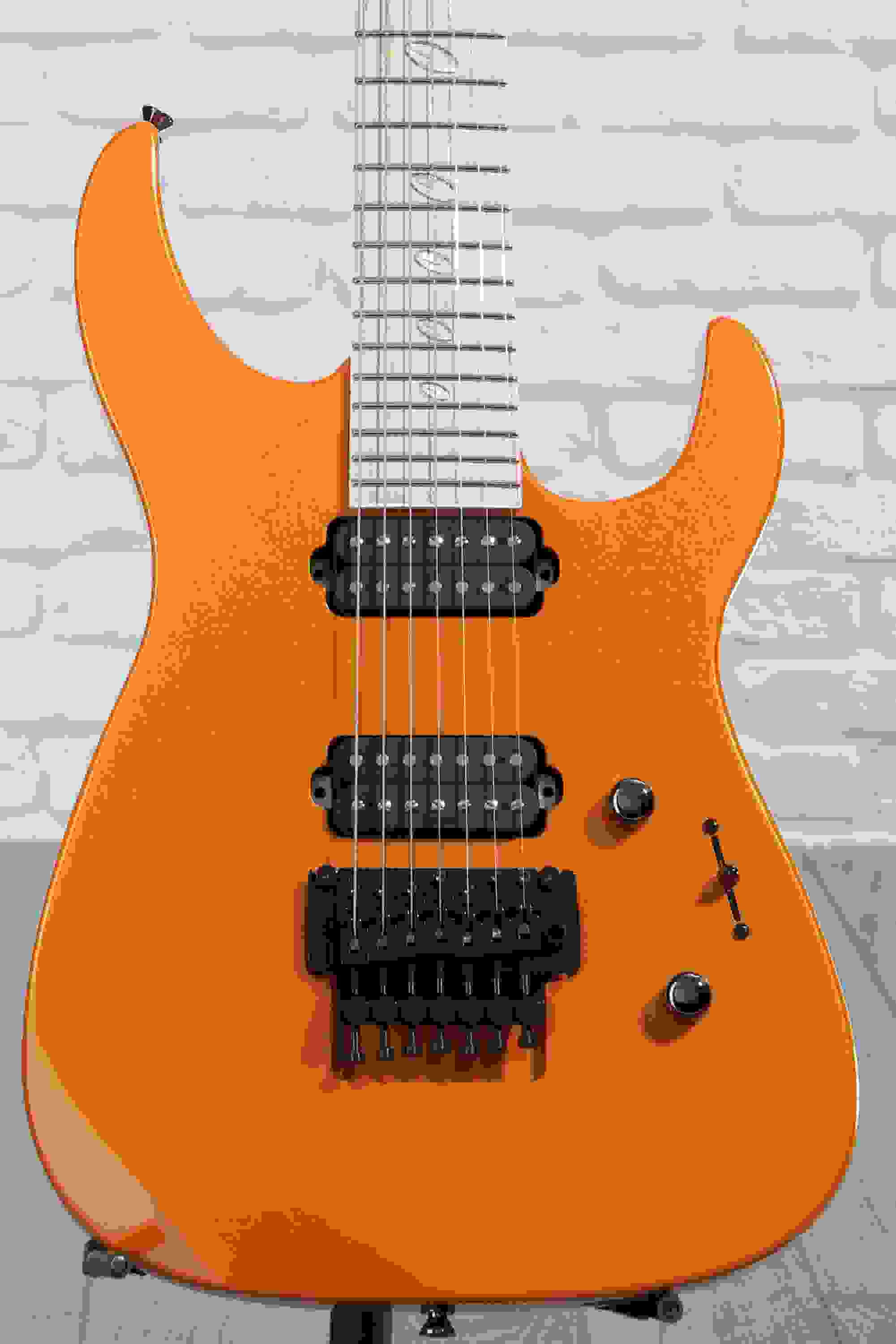 Caparison Guitars Dellinger 7 MF 7-string Electric Guitar - Tangerine ...