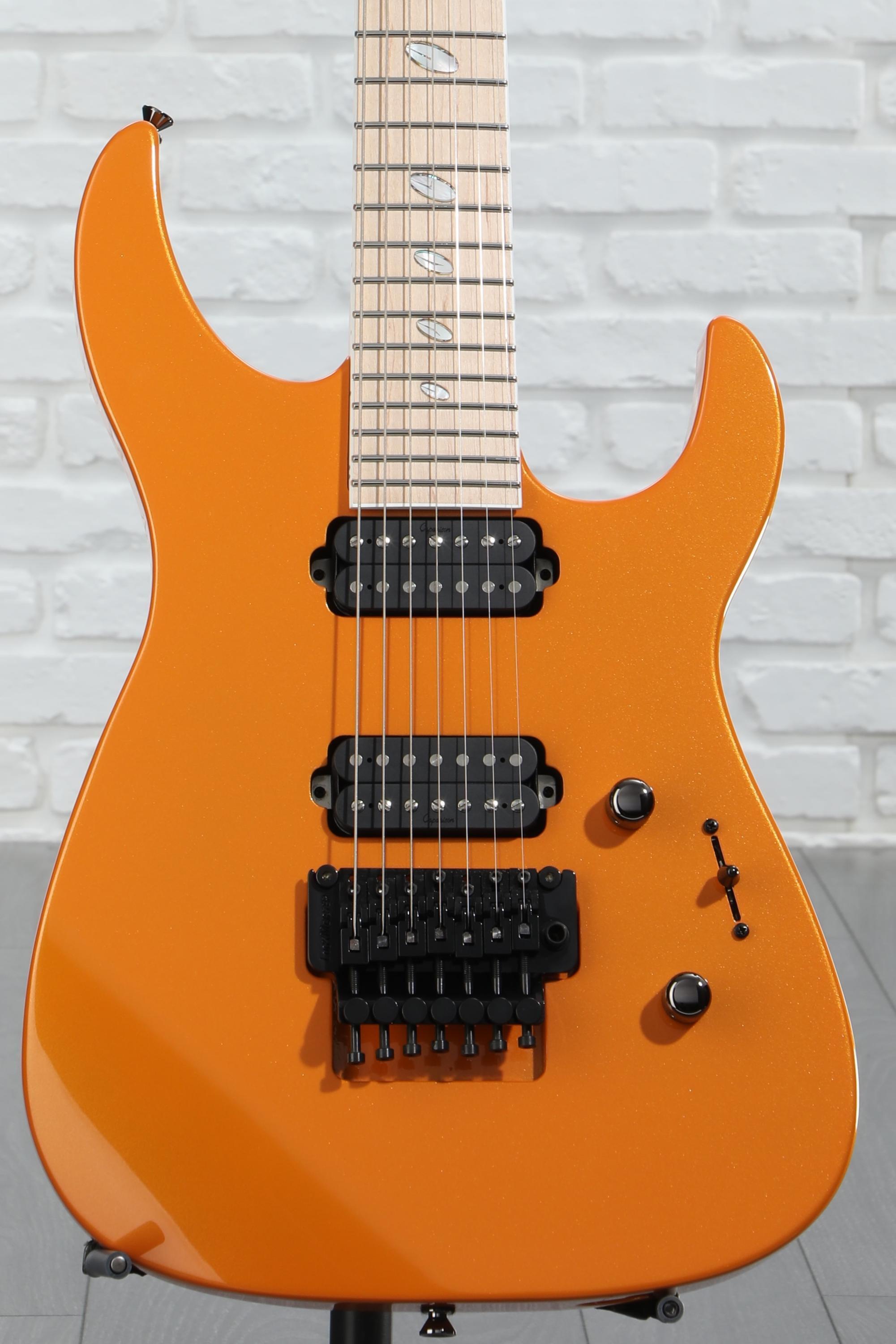 Caparison Guitars Dellinger 7 MF 7-string Electric Guitar - Tangerine ...