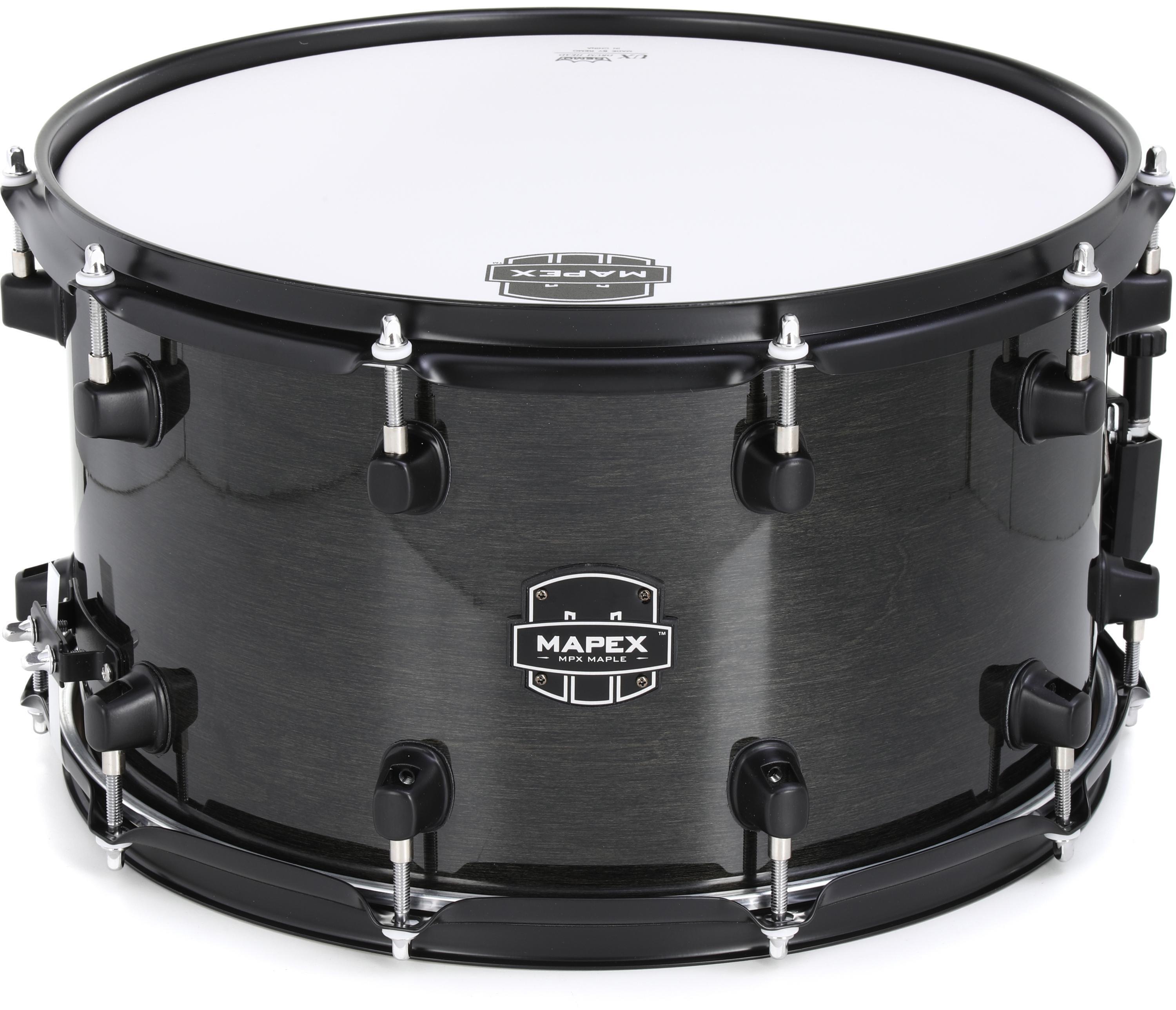 Mapex MPX Maple Snare Drum - 8 inch x 14 inch - Transparent Midnight ...