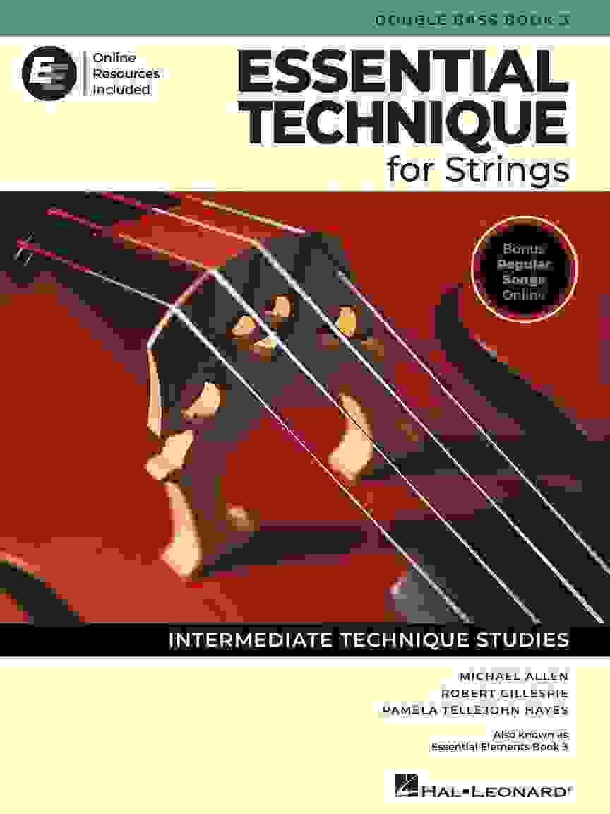 Hal Leonard Essential Technique for Strings - Book 3, Double Bass | Sweetwater