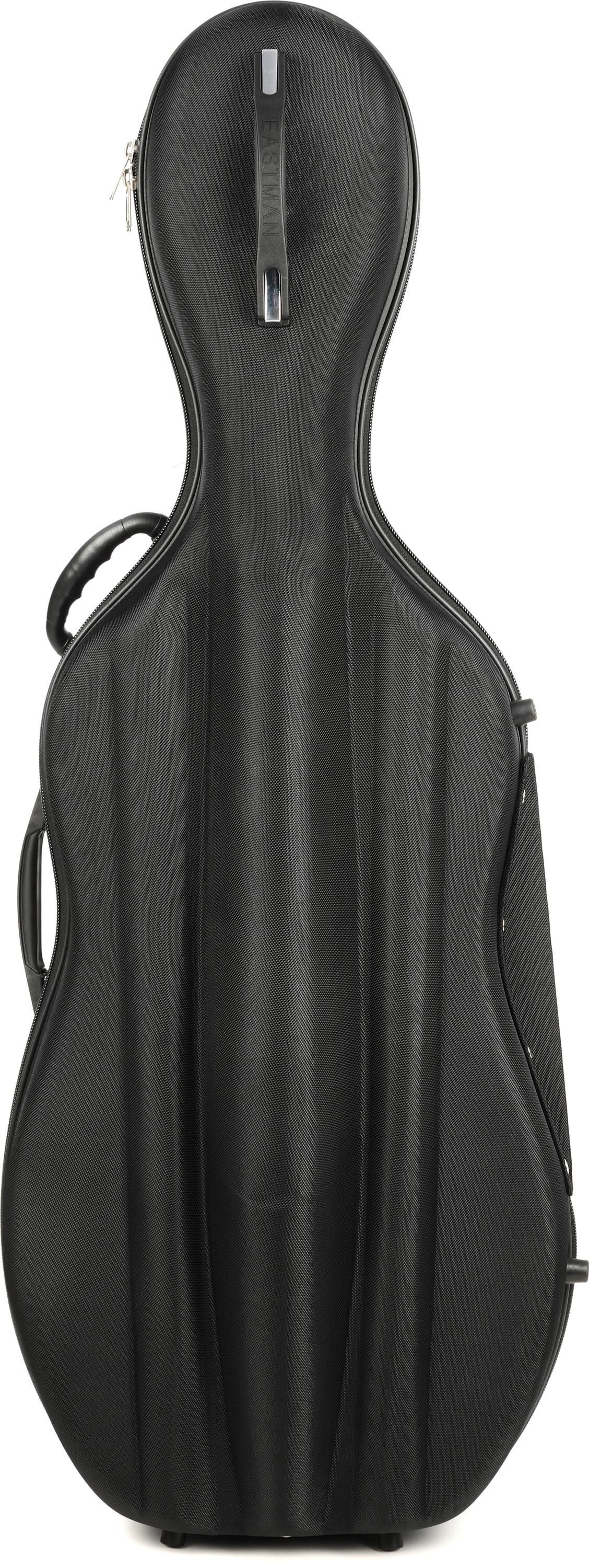 Eastman CACL12 Cello Case with Wheels - 3/4 Size | Sweetwater