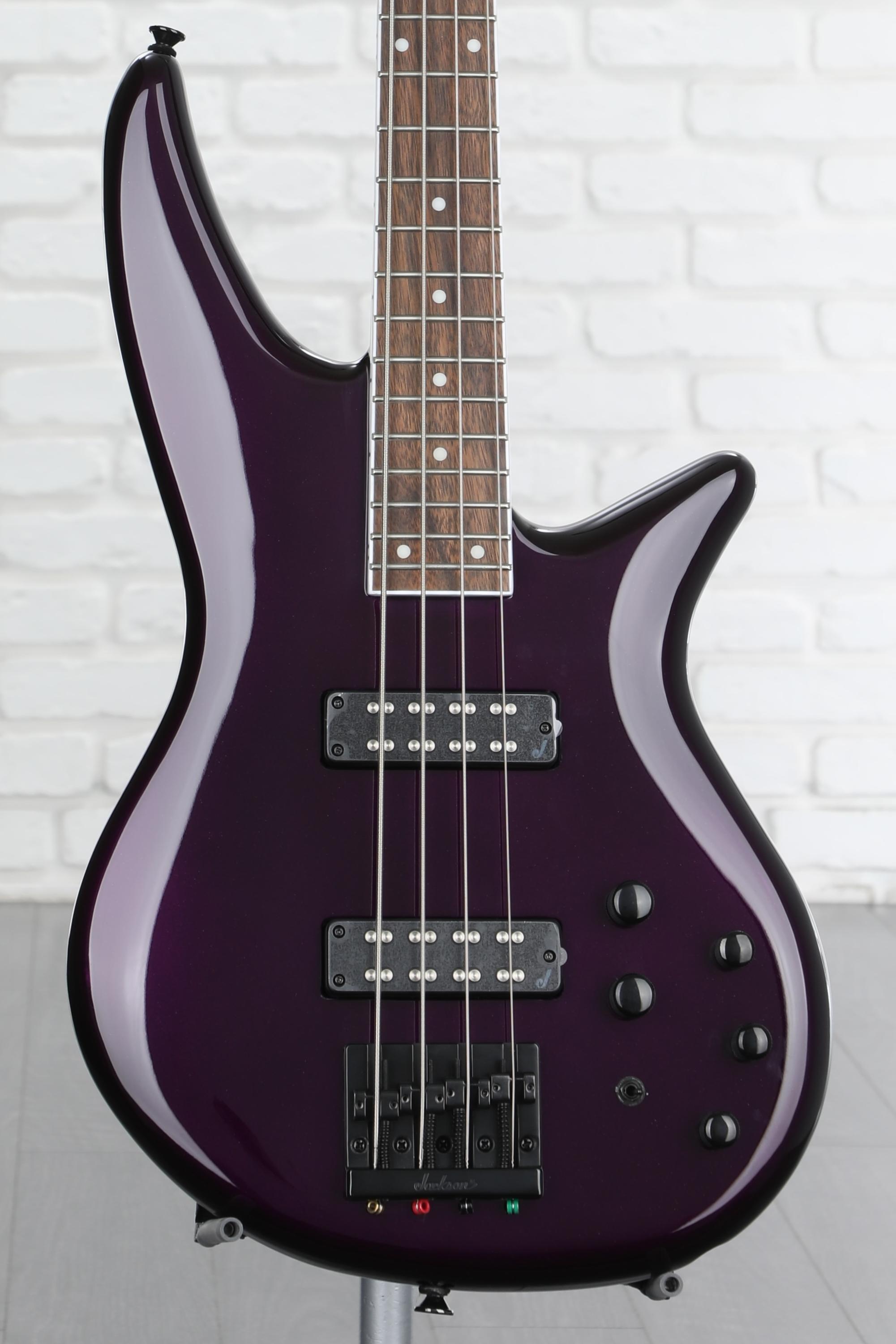 Jackson X Series Spectra Bass Guitar - Deep Purple Metallic | Sweetwater