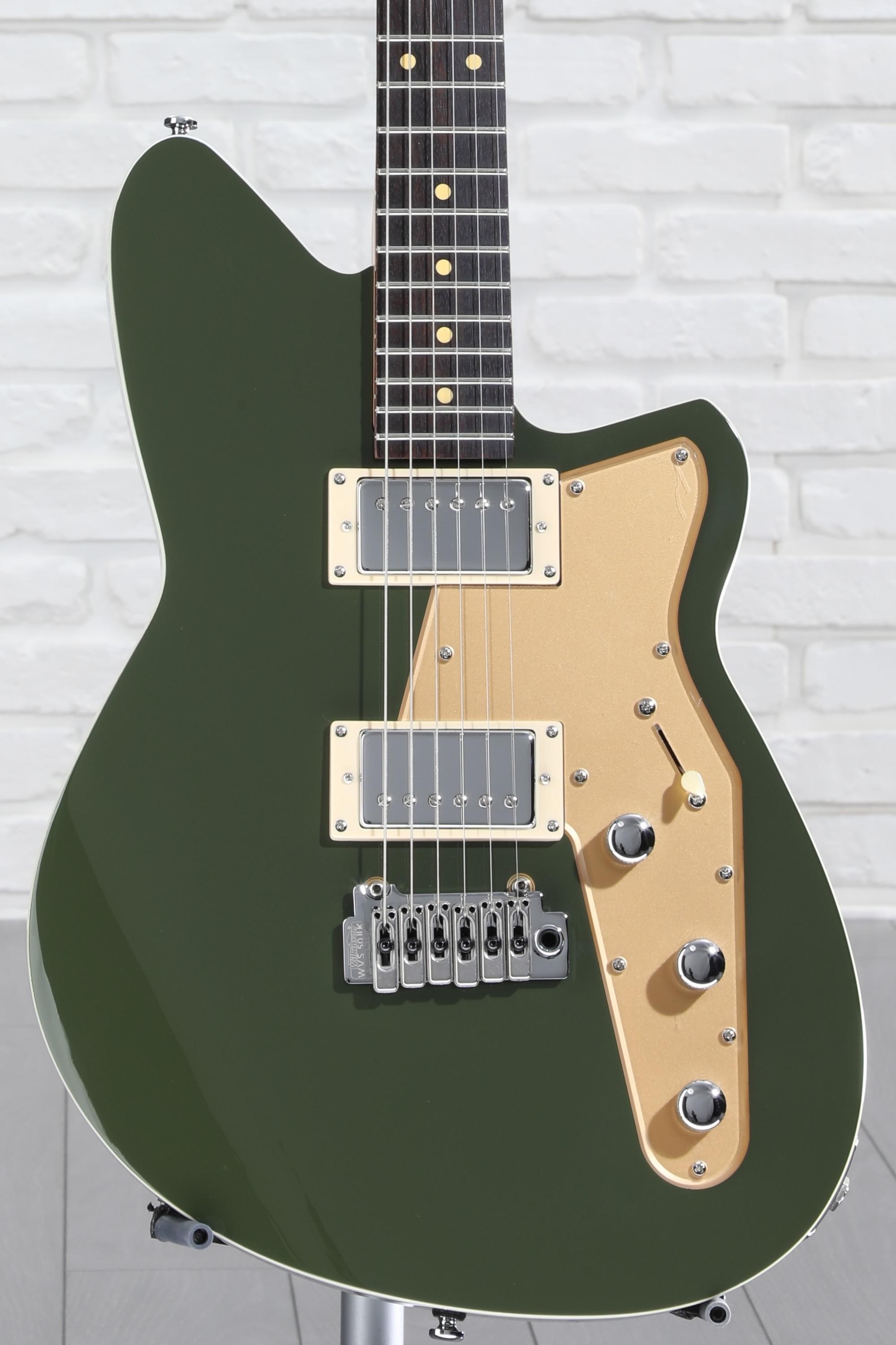 Reverend Jetstream HB Solidbody Electric Guitar - Army Green, Rosewood ...