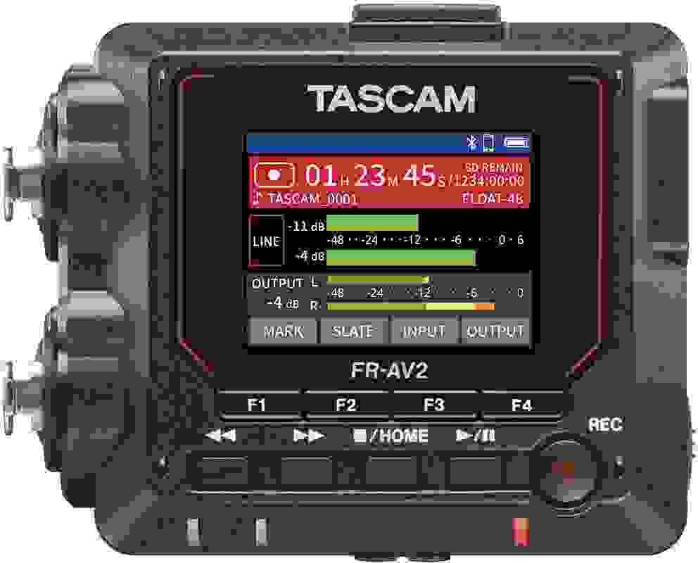 TASCAM FR-AV2 32-bit Field Recorder/Timecode Generator | Sweetwater