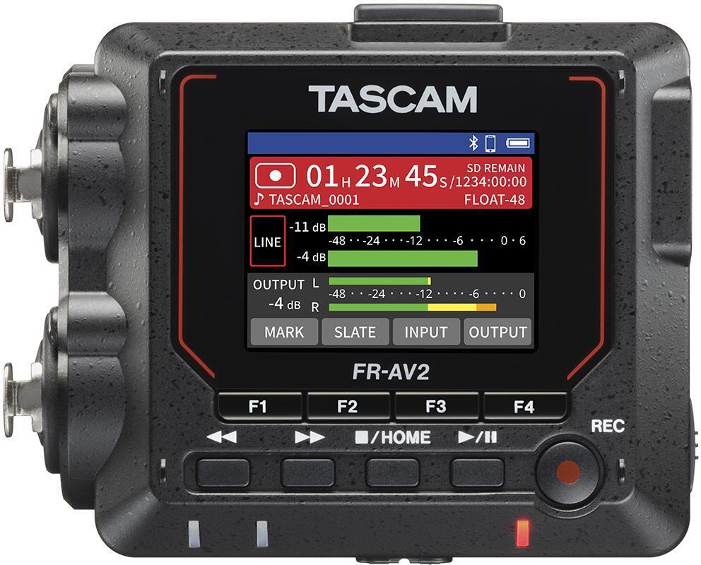 TASCAM FR-AV2 32-bit Field Recorder/Timecode Generator | Sweetwater