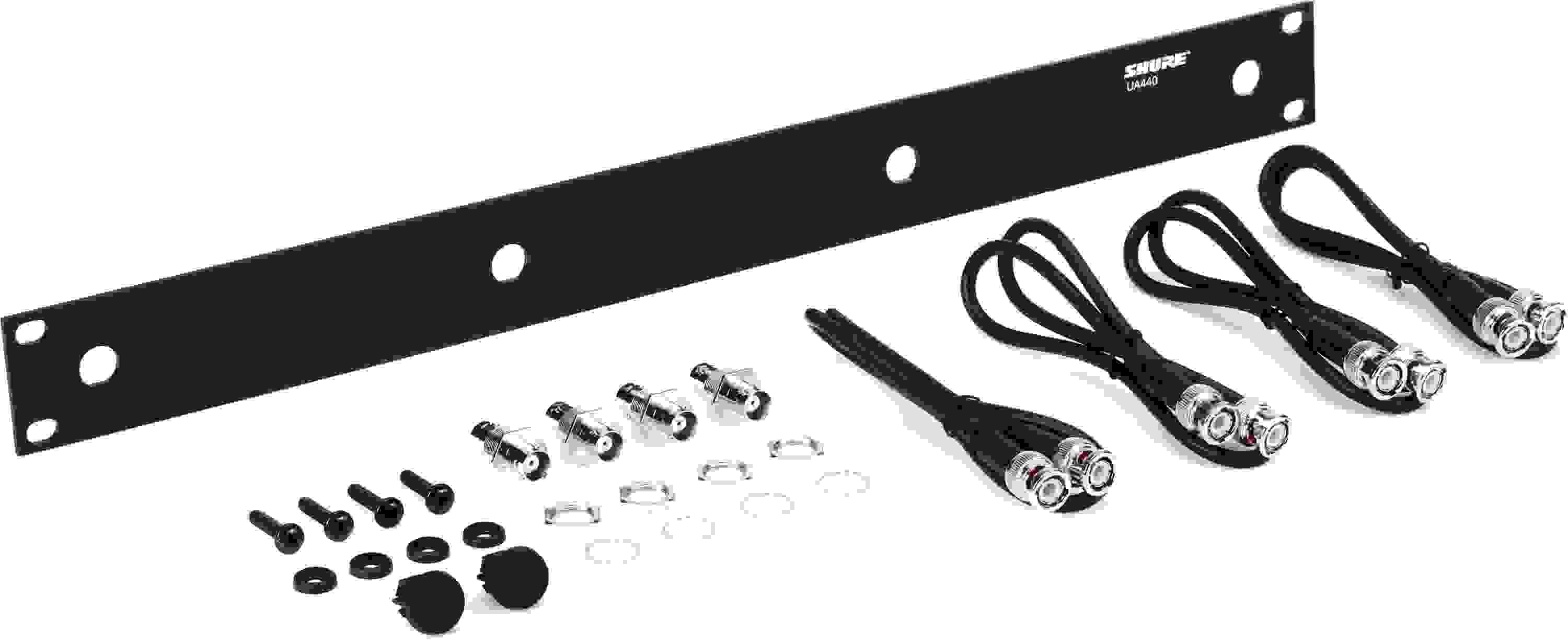 Shure UA440 Front Mount Antenna Rack Kit | Sweetwater