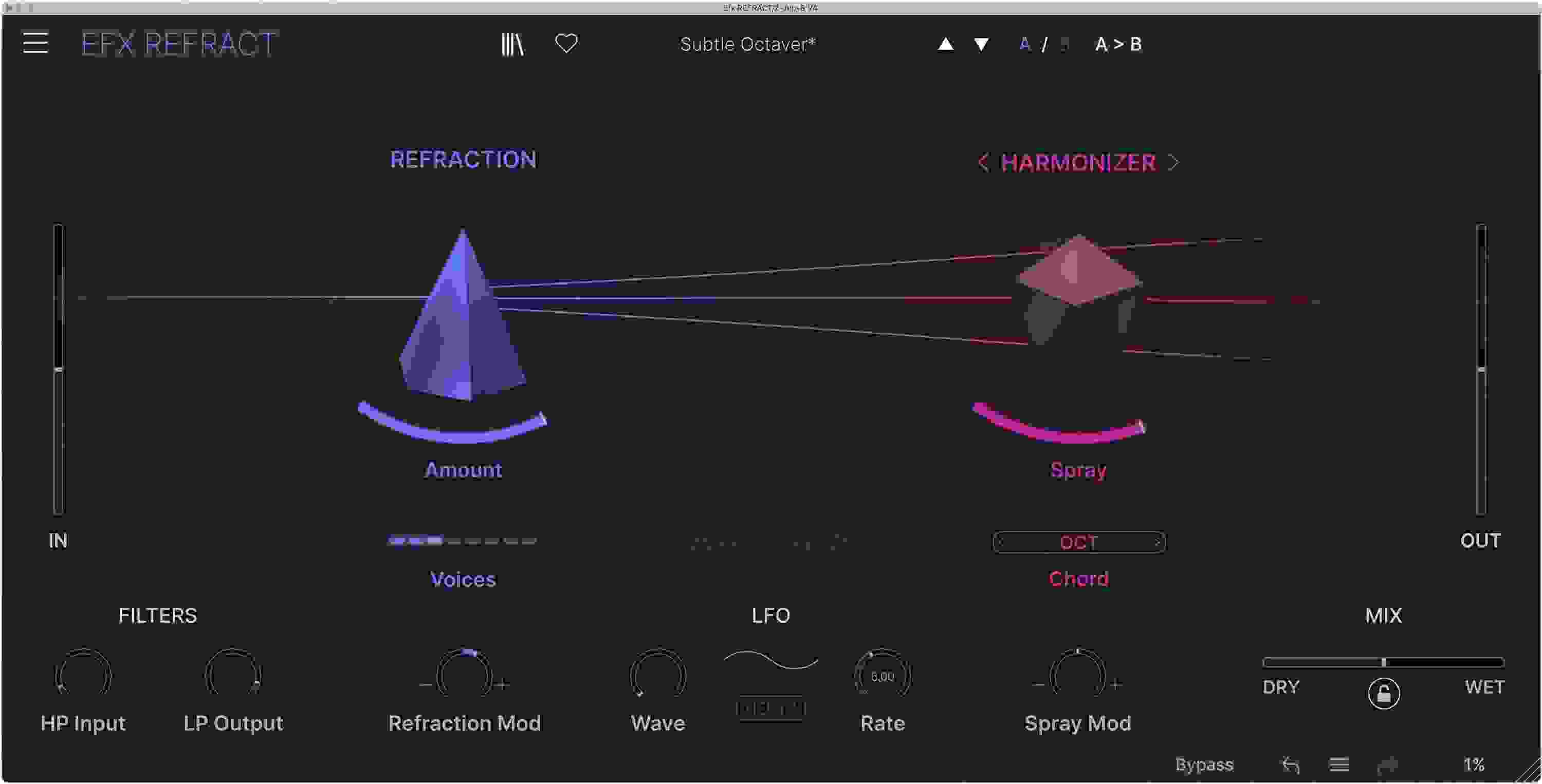 Arturia Efx Refract Unision Effect Plug-in | Sweetwater
