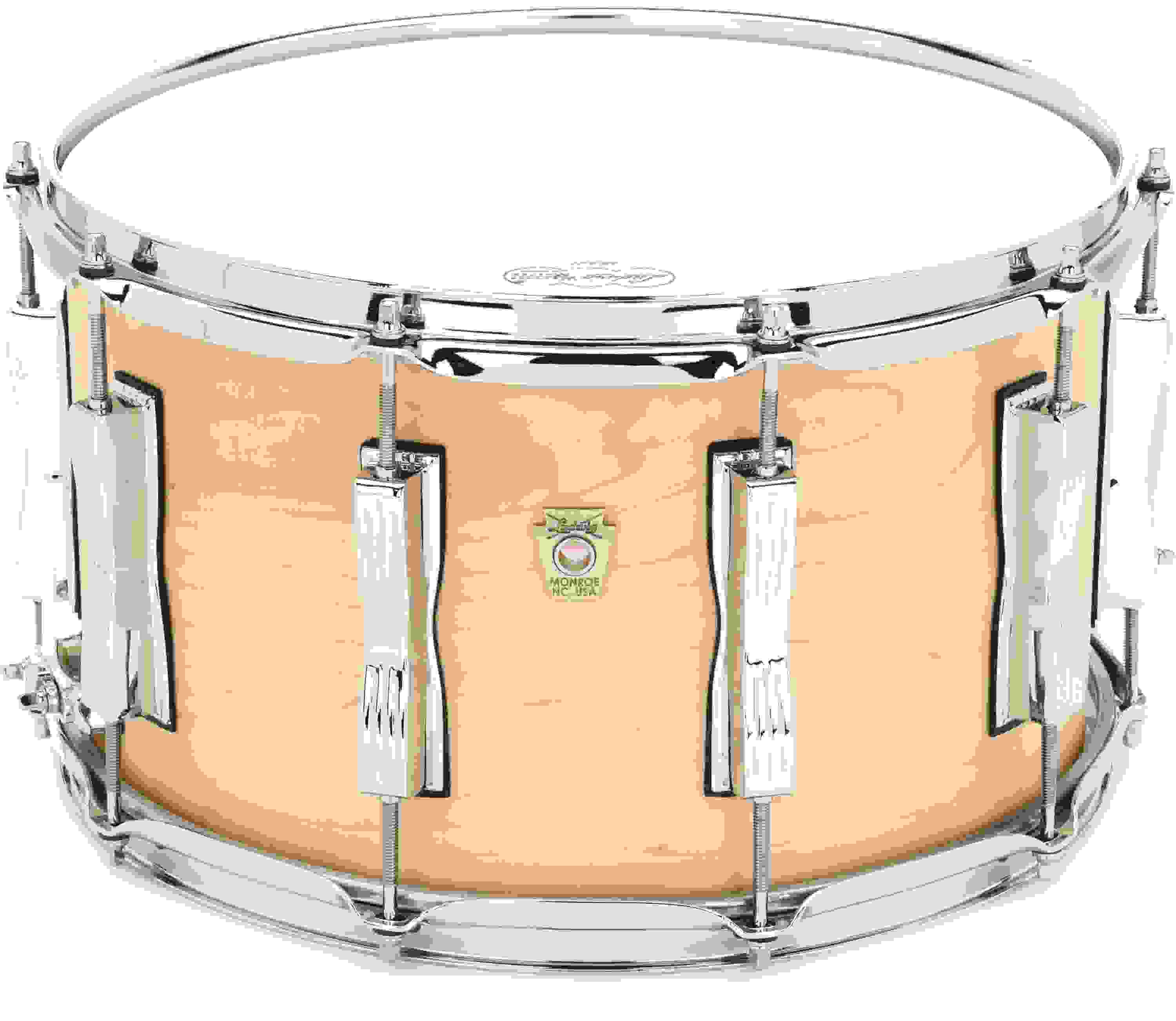 Ludwig Classic Maple Snare Drum - 8 inches x 14 inches, Satin Natural ...