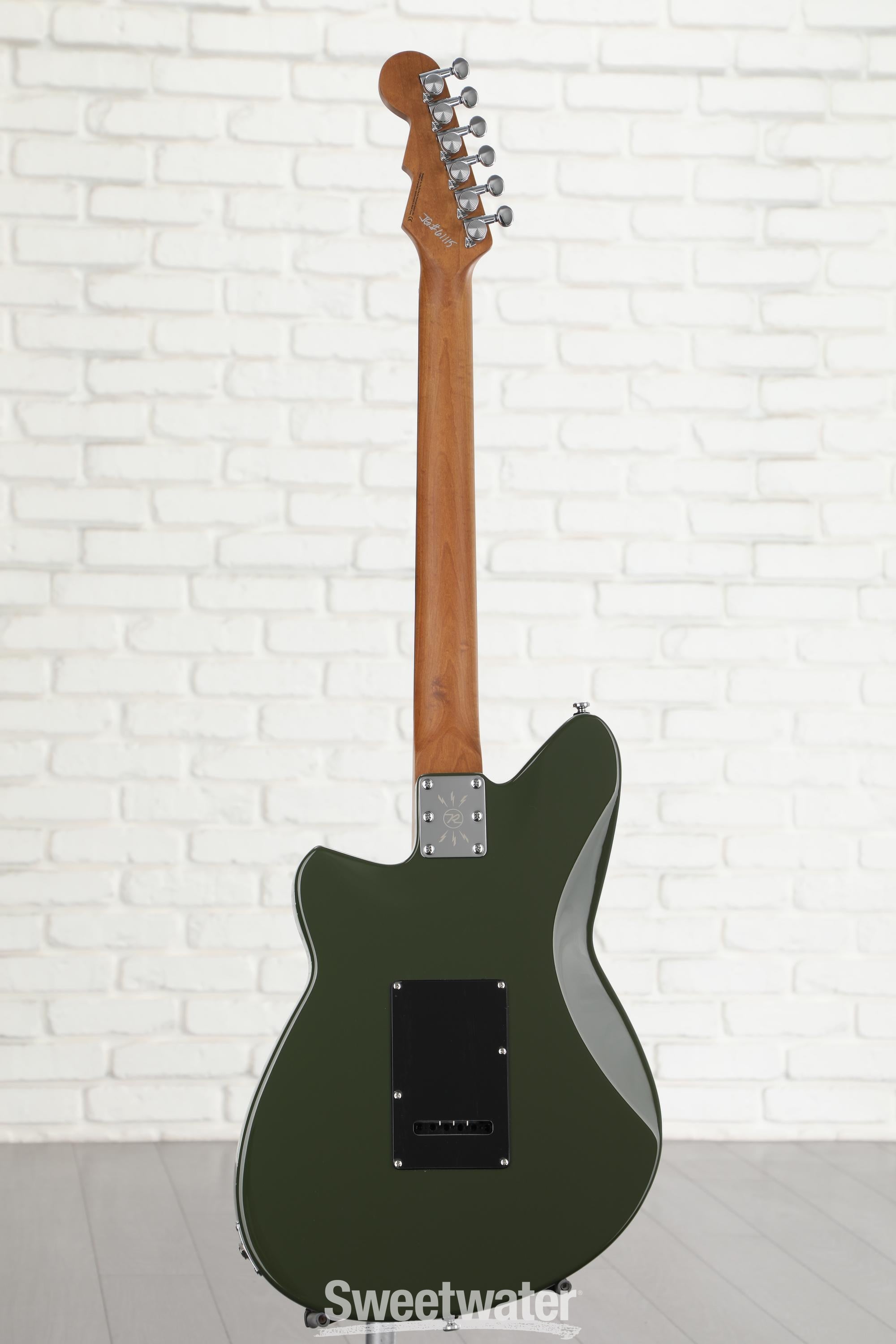 Reverend Jetstream HB Solidbody Electric Guitar - Army Green, Rosewood ...