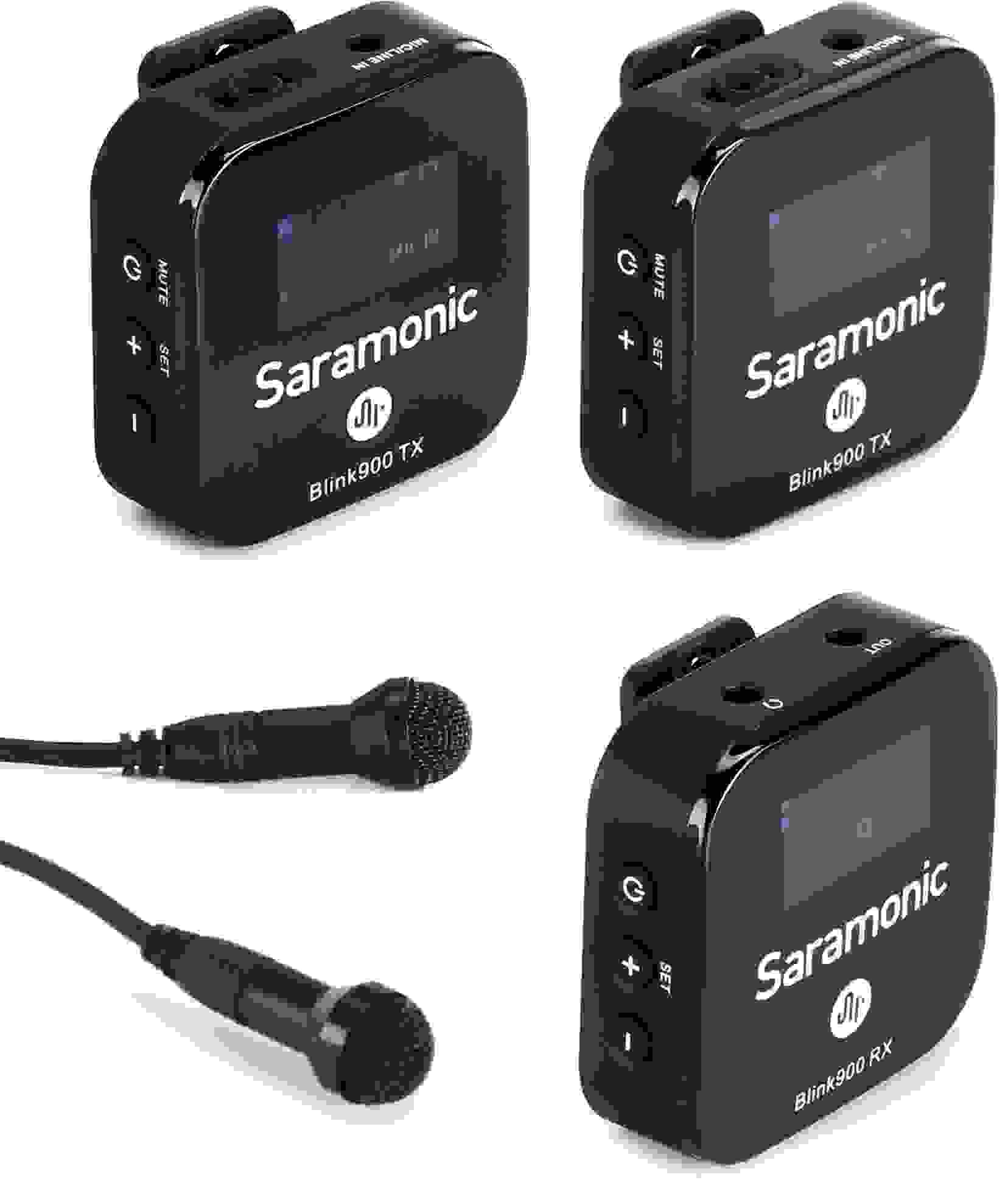 Saramonic Blink 900 B2 Wireless Dual Lavalier Microphone System | Sweetwater